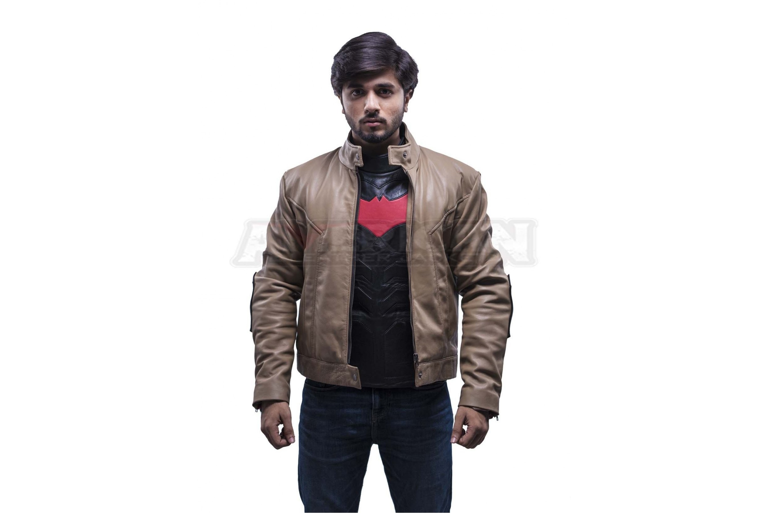 Batman Jason Todd Red Hood Leather Jacket & Vest