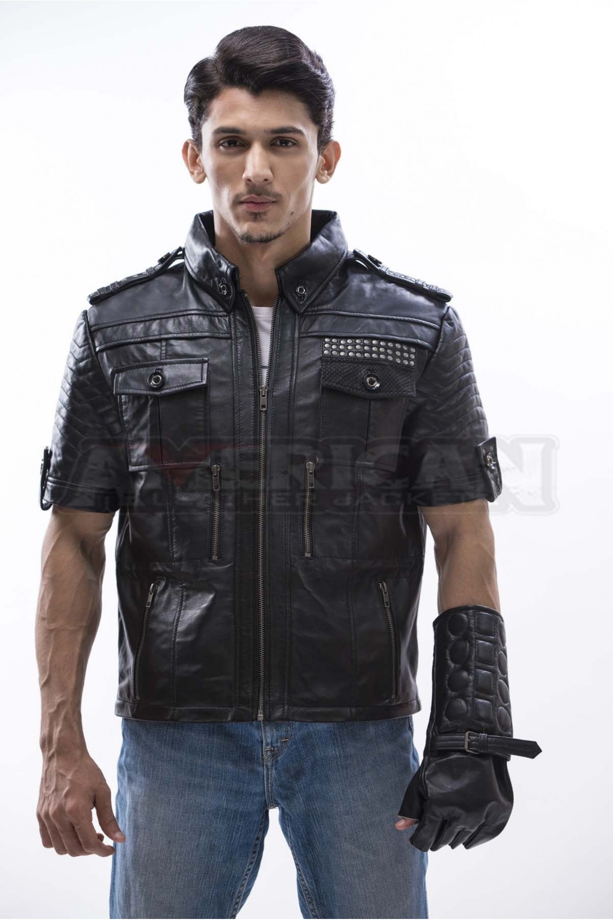 Final Fantasy XV Noctis Lucis Caelum Leather Jacket Coat