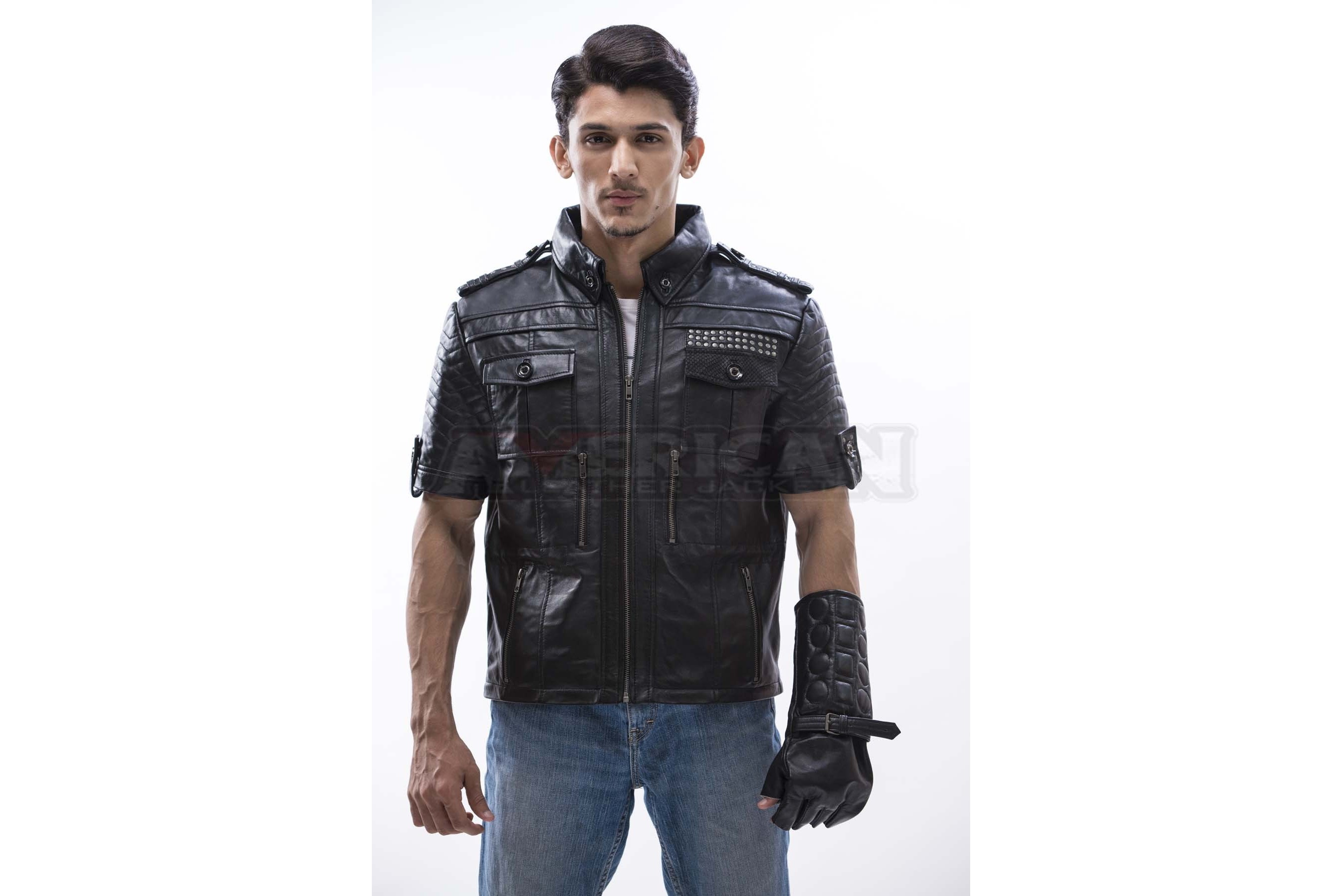 Final Fantasy XV Noctis Lucis Caelum Leather Jacket Coat