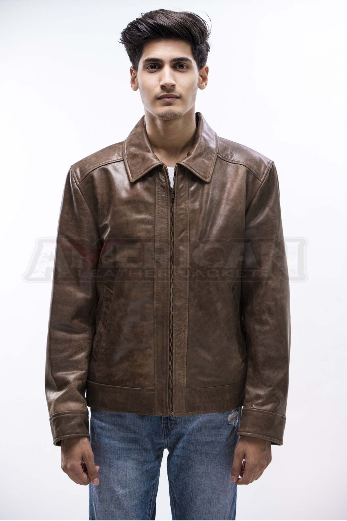 John Wick Keanu Reeves Leather Jacket | Americanleatherjacket.com