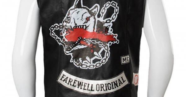 St. John Deacon Days Gone Leather Vest