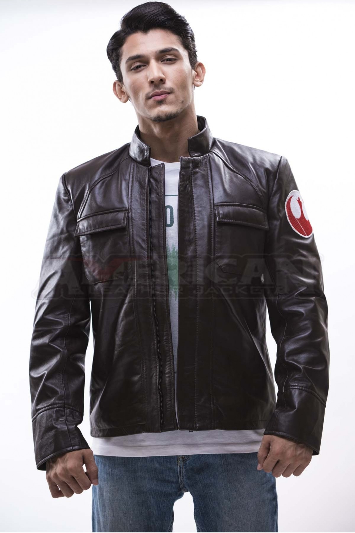 Poe Dameron Star Wars The Last Jedi Leather Jacket