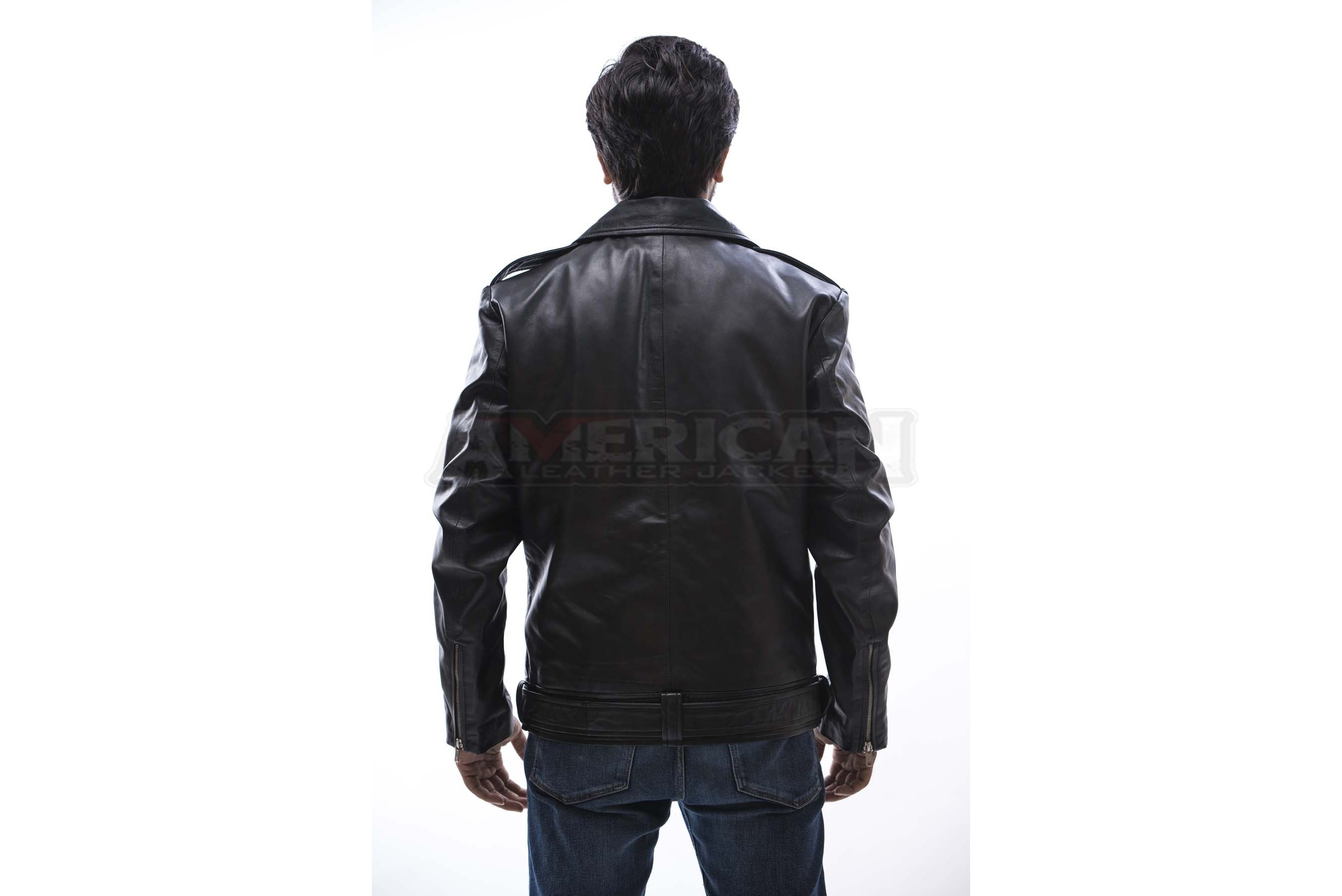 The Walking Dead Negan Black Leather Jacket