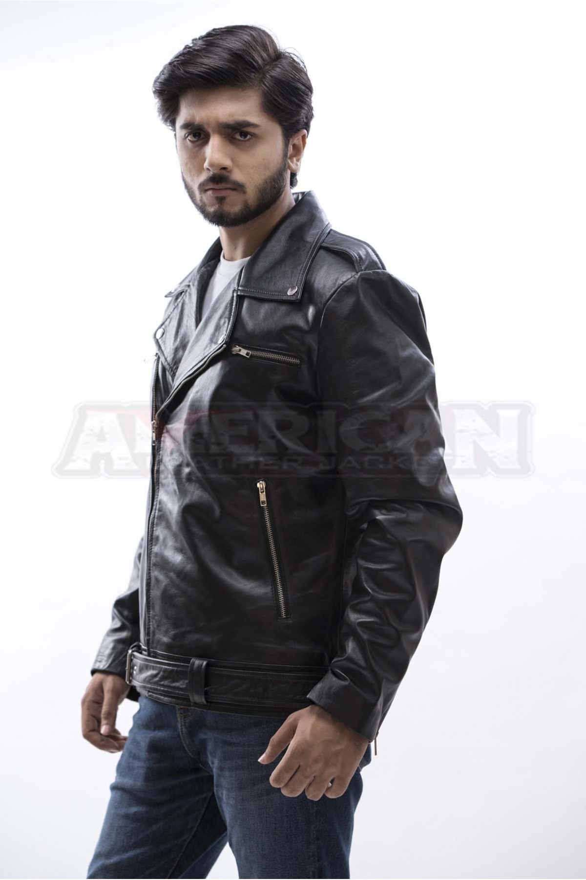The Walking Dead Negan Black Leather Jacket