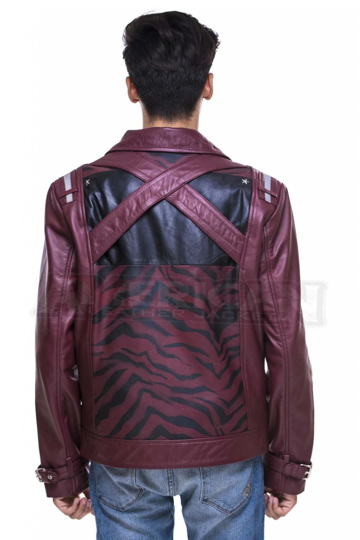 No More Heroes Jacket | Travis Touchdown Red Leather Jacket
