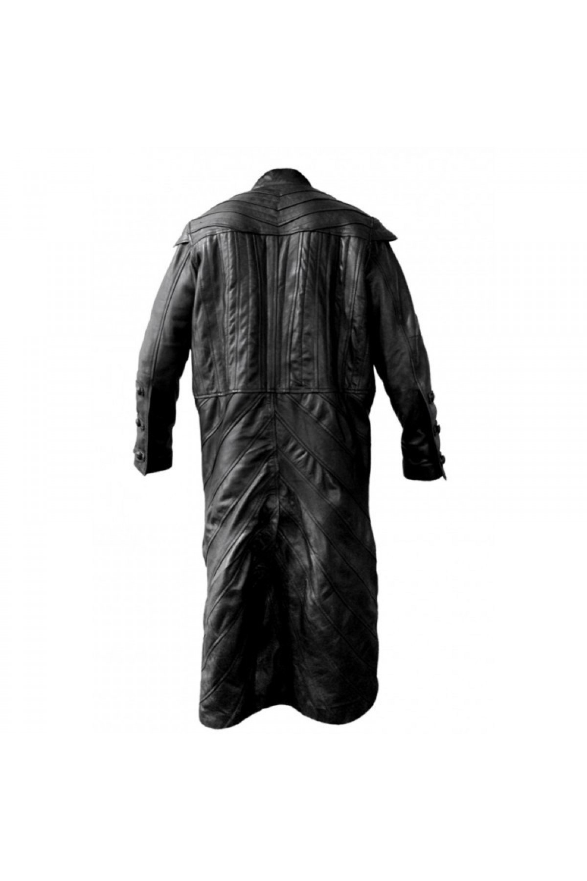 Black Sails Toby Stephan Captain Flint Trench Leather Coat