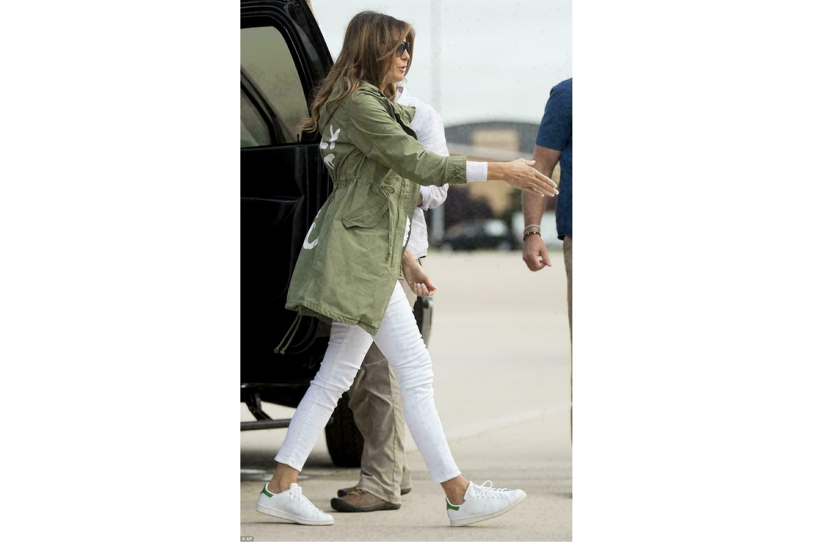 I Really Don't Care Melania Trump Green Jacket