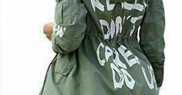 I Really Don't Care Melania Trump Green Jacket