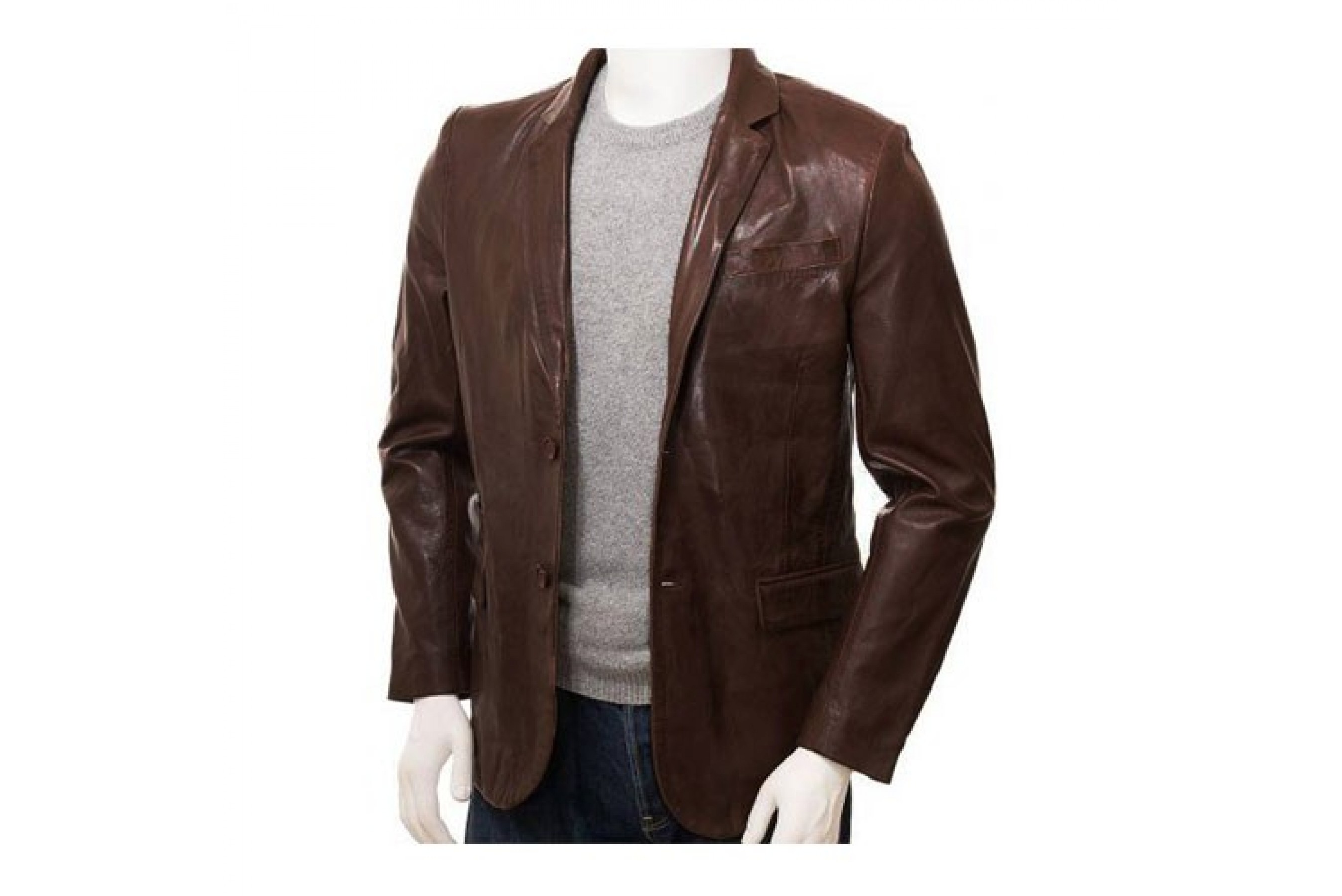 The Gentlemen Hugh Grant Brown Leather Jacket