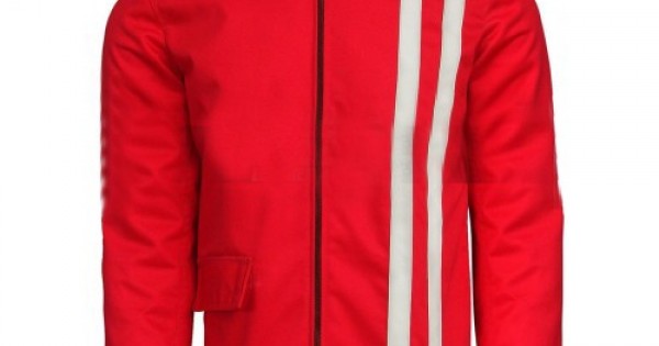 Elvis Presley Speedway Red Cotton Jacket