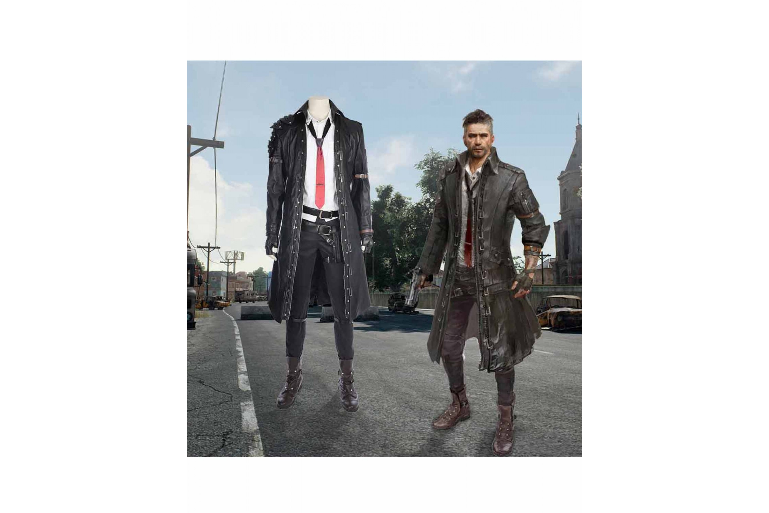 PlayerUnknown's Battlegrounds Leather Coat