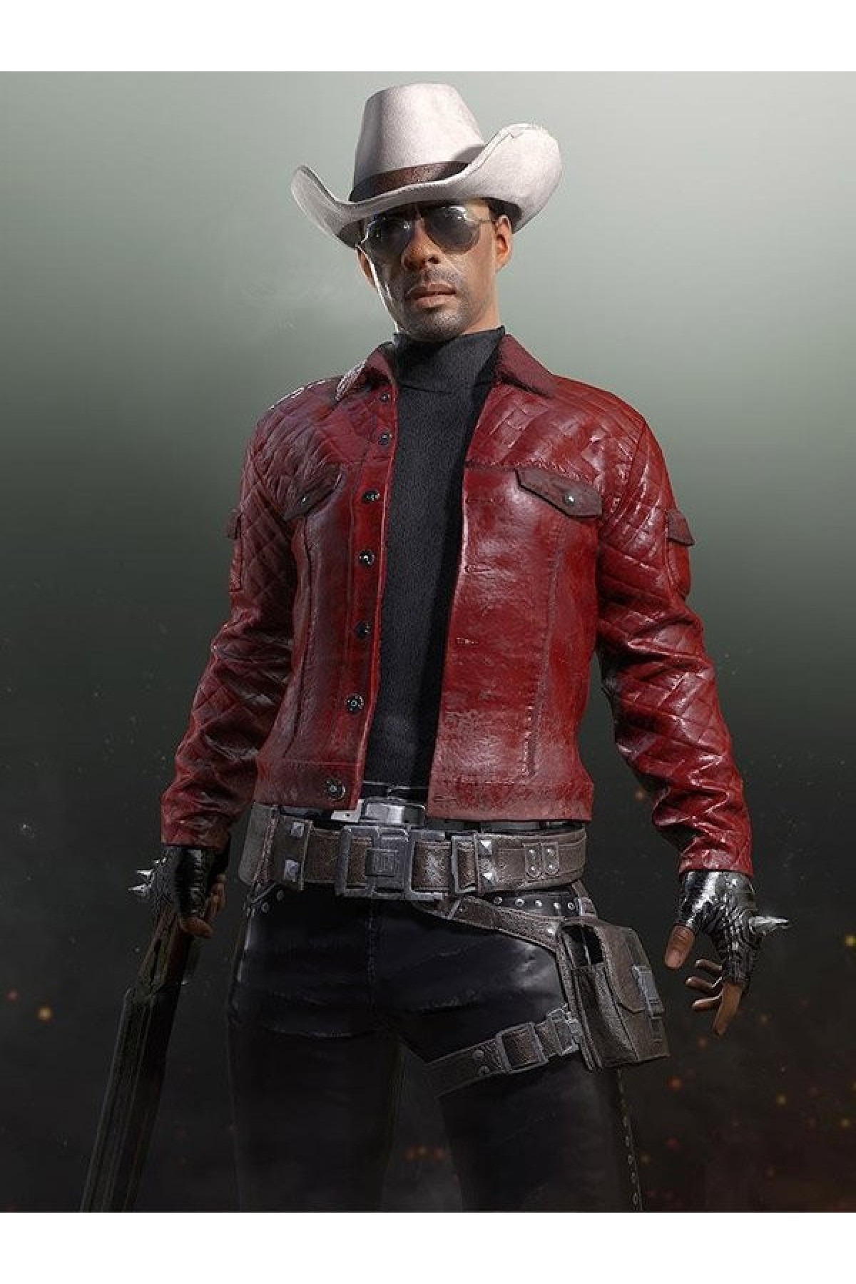 PlayerUnknown's Battleground Red Leather Jacket