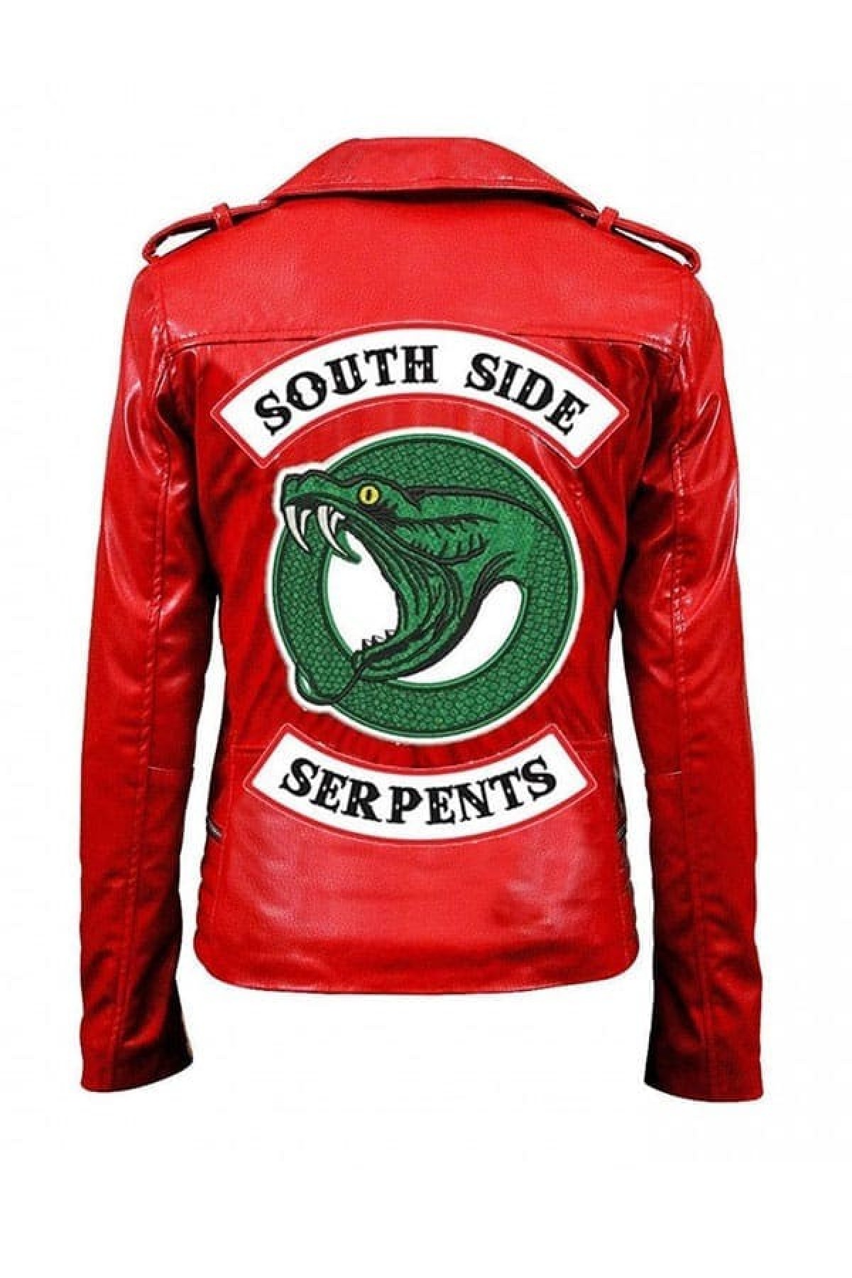 Southside Serpents Riverdale Red Leather Jacket