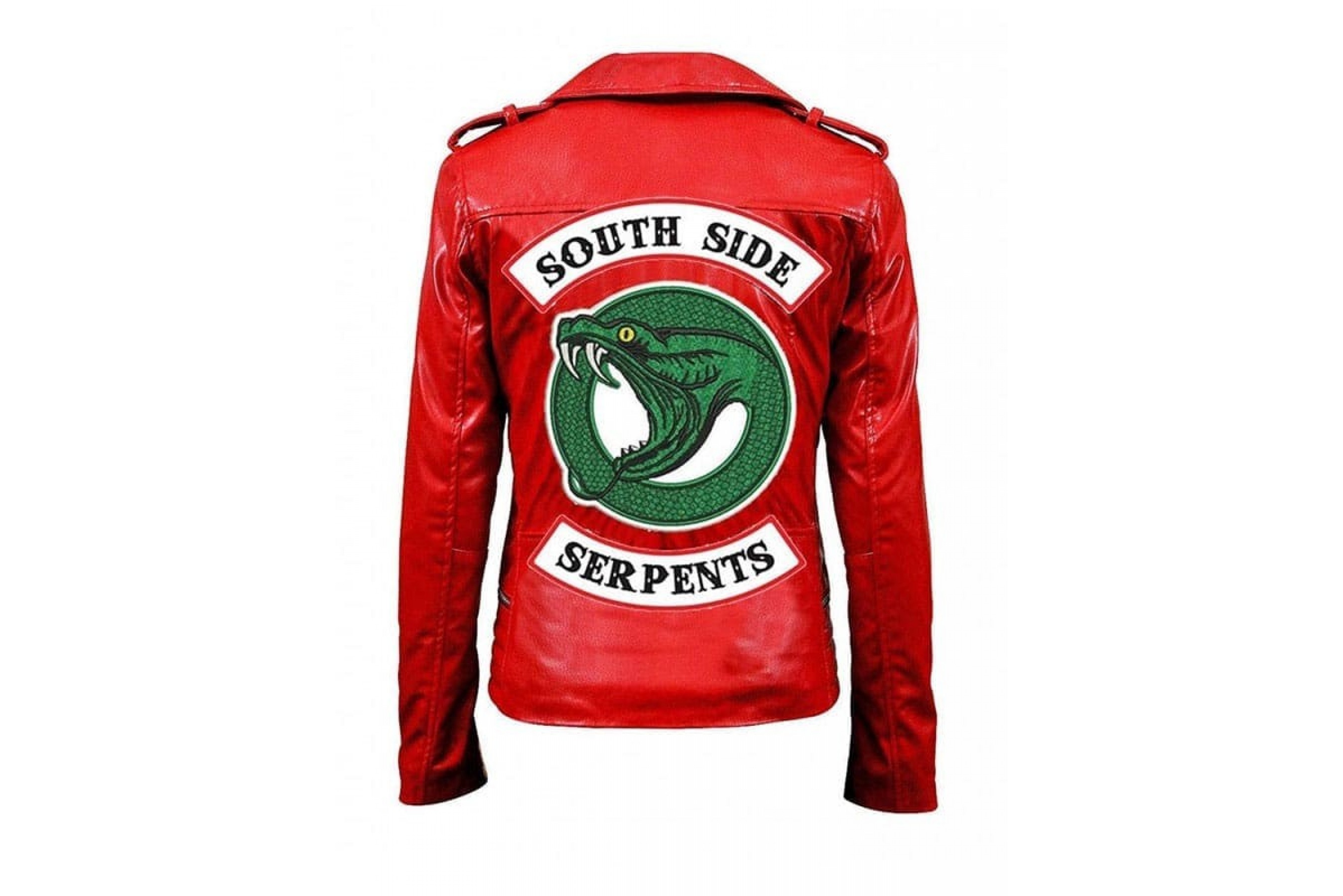 Southside Serpents Riverdale Red Leather Jacket