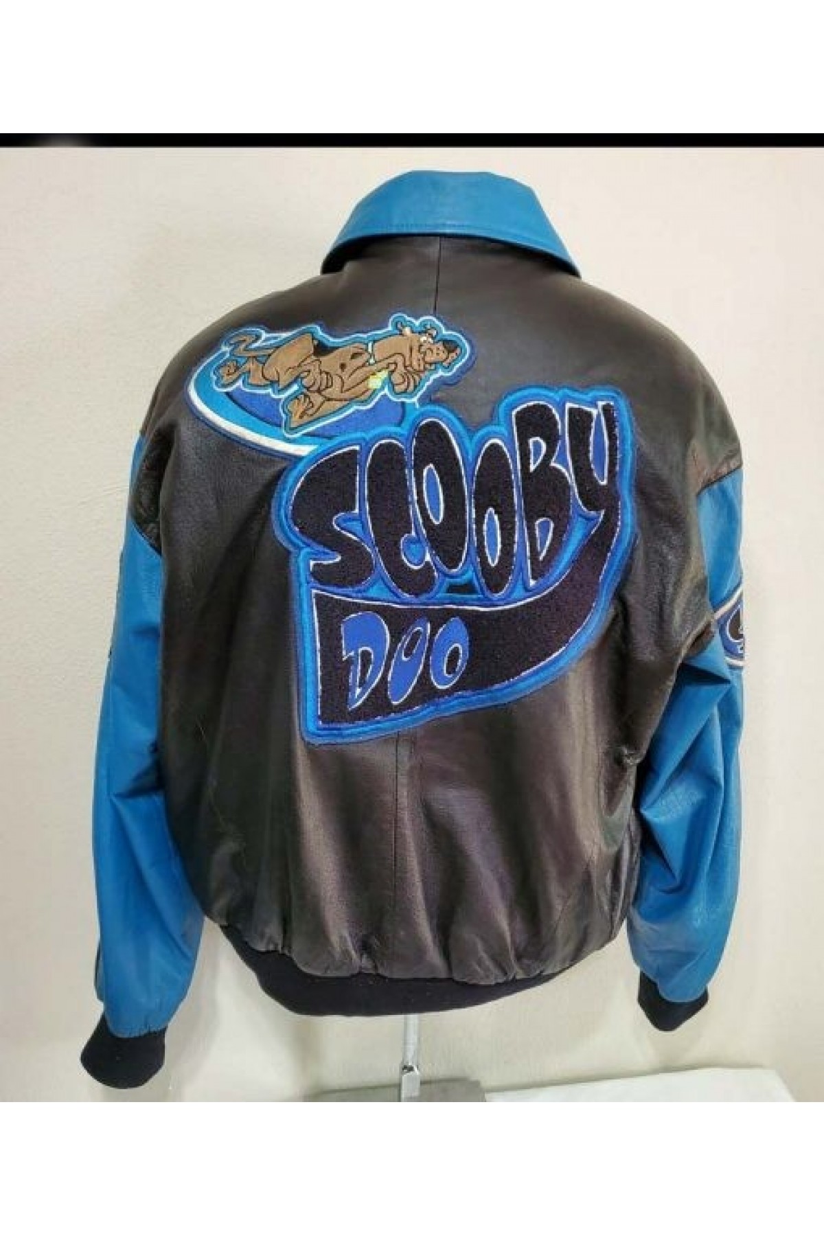 Scooby Doo Bomber Leather Jacket