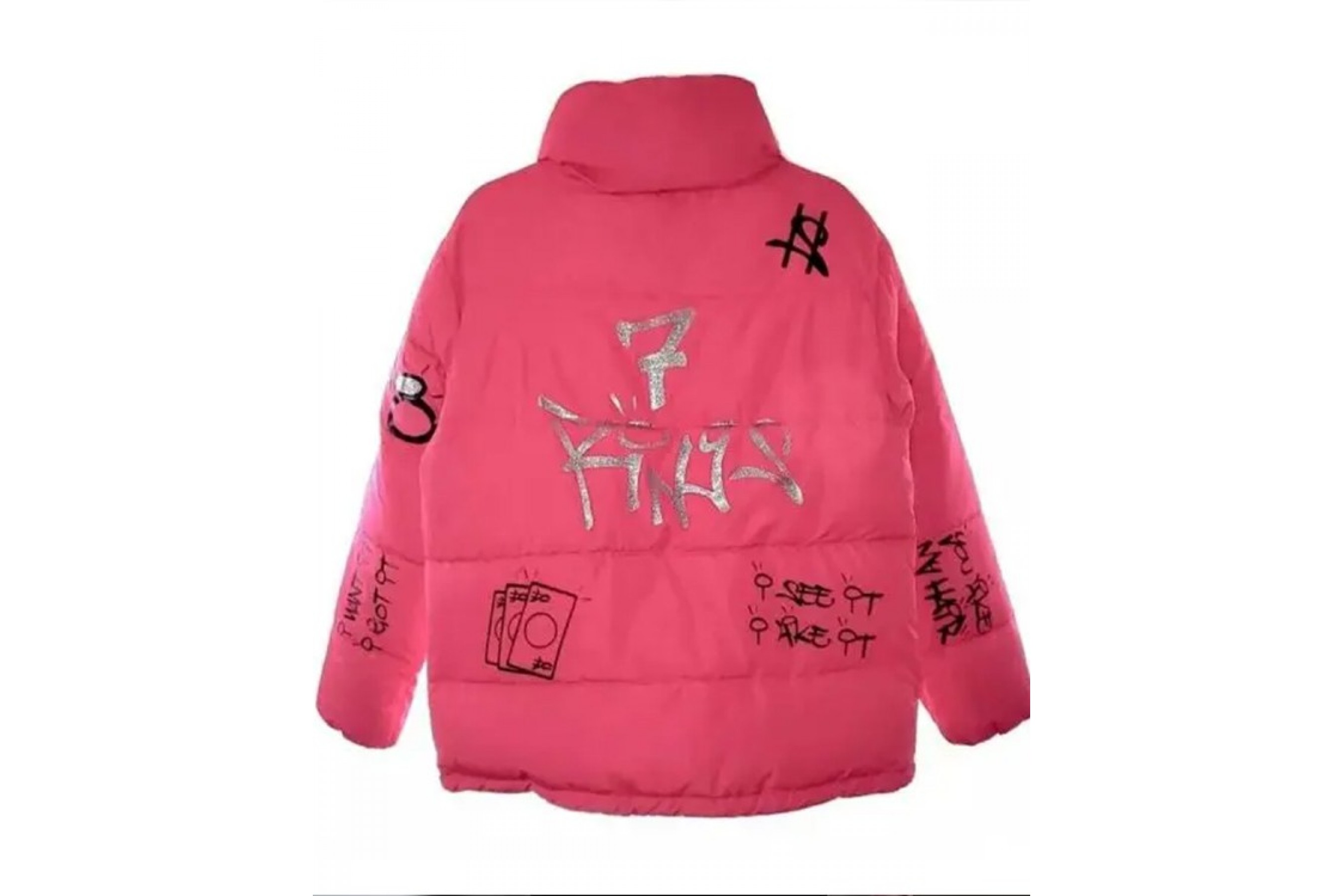 Ariana Grande 7 Rings Pink Jacket
