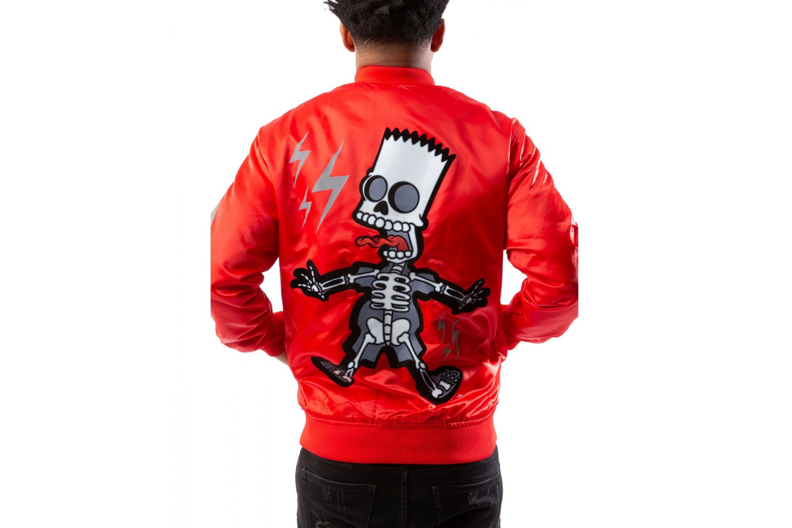 Maxima Electro Bart Bomber Red Jacket