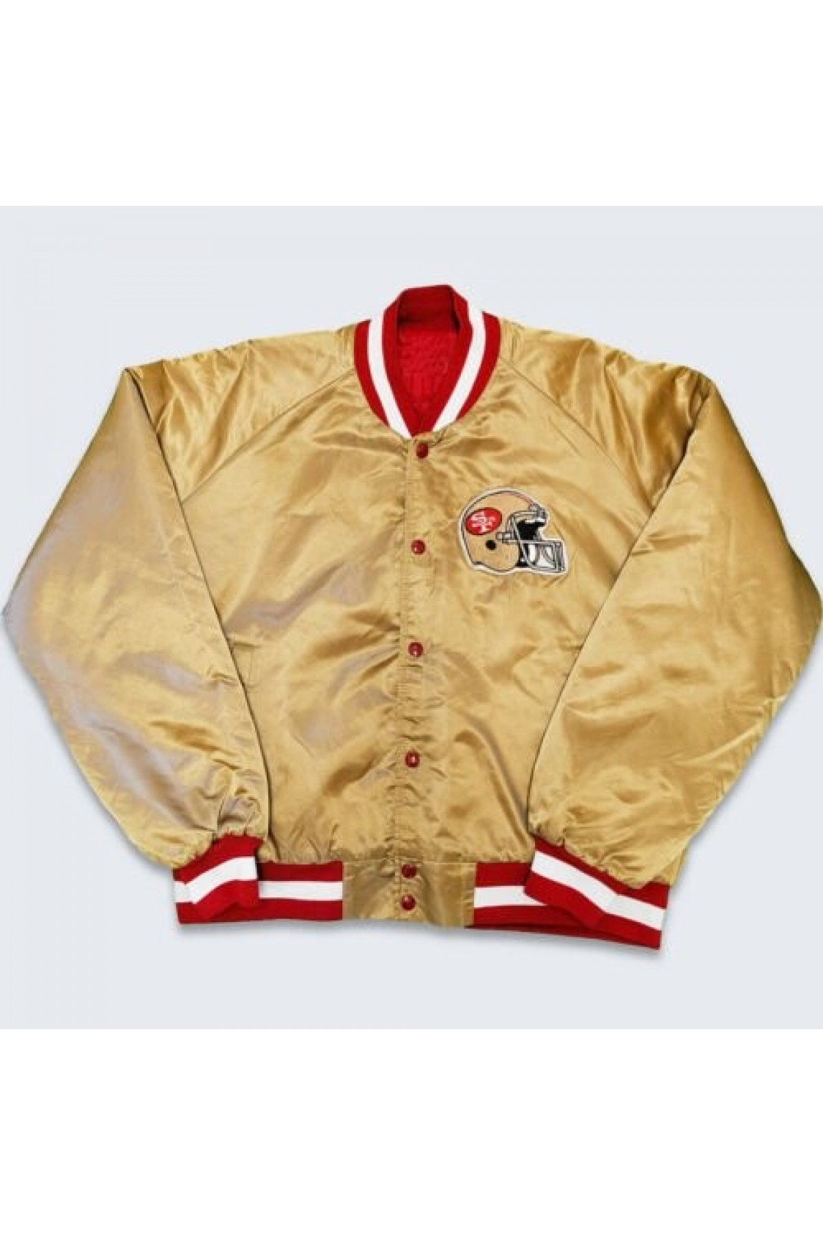 San Francisco Forty Niners Vintage Gold Jacket