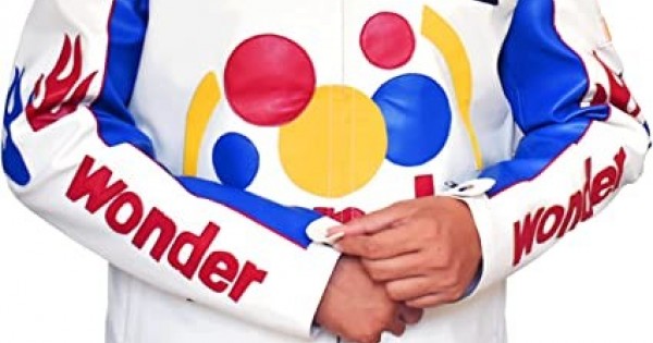 Talladega Nights Ricky Bobby Wonder Bread Leather Jacket