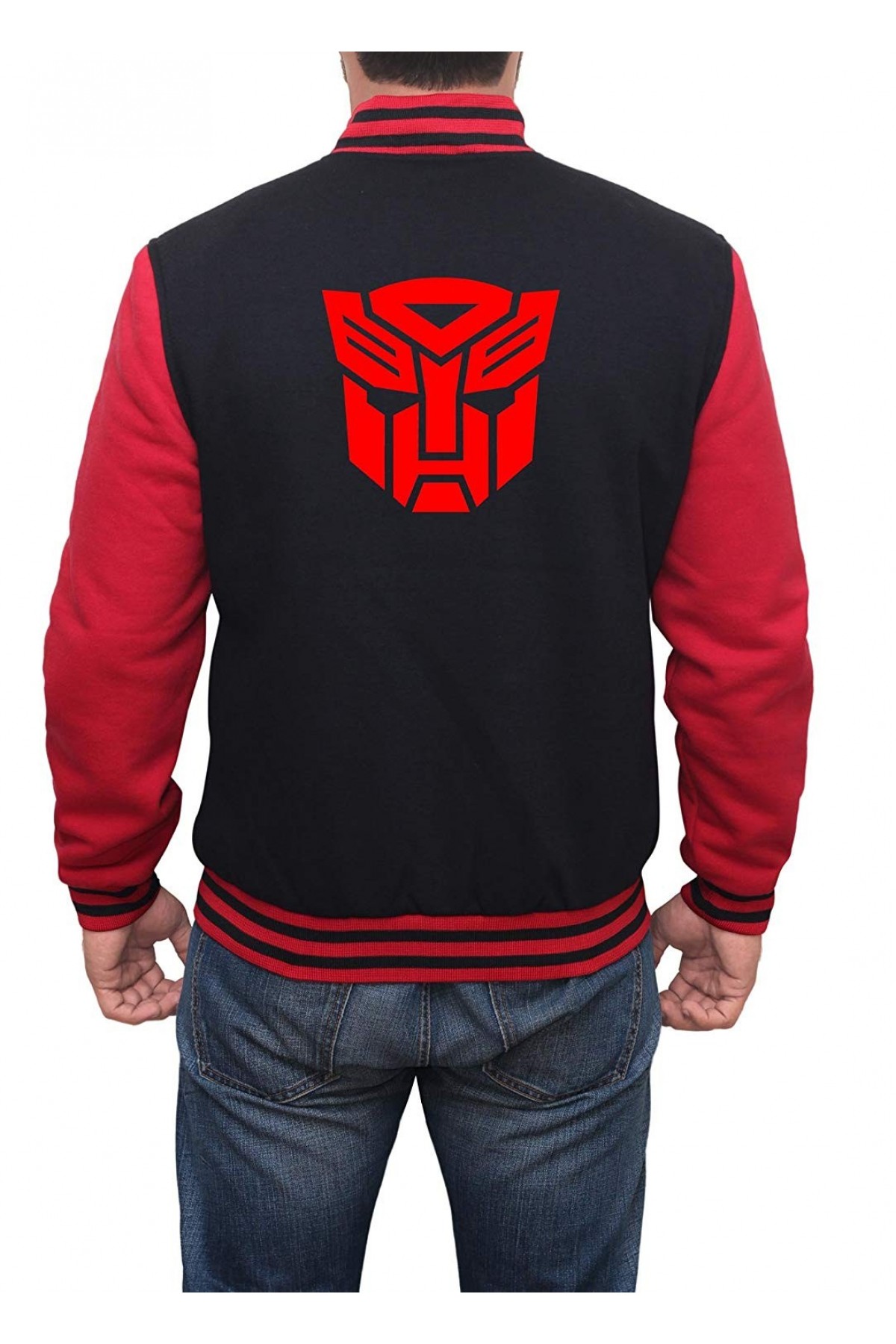 Transformers Knight Logo Varsity Jacket