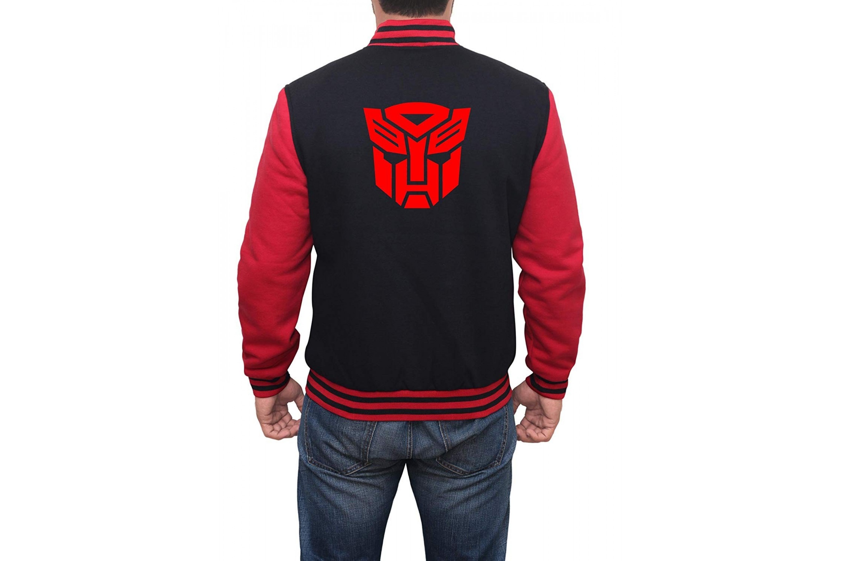 Transformers Knight Logo Varsity Jacket