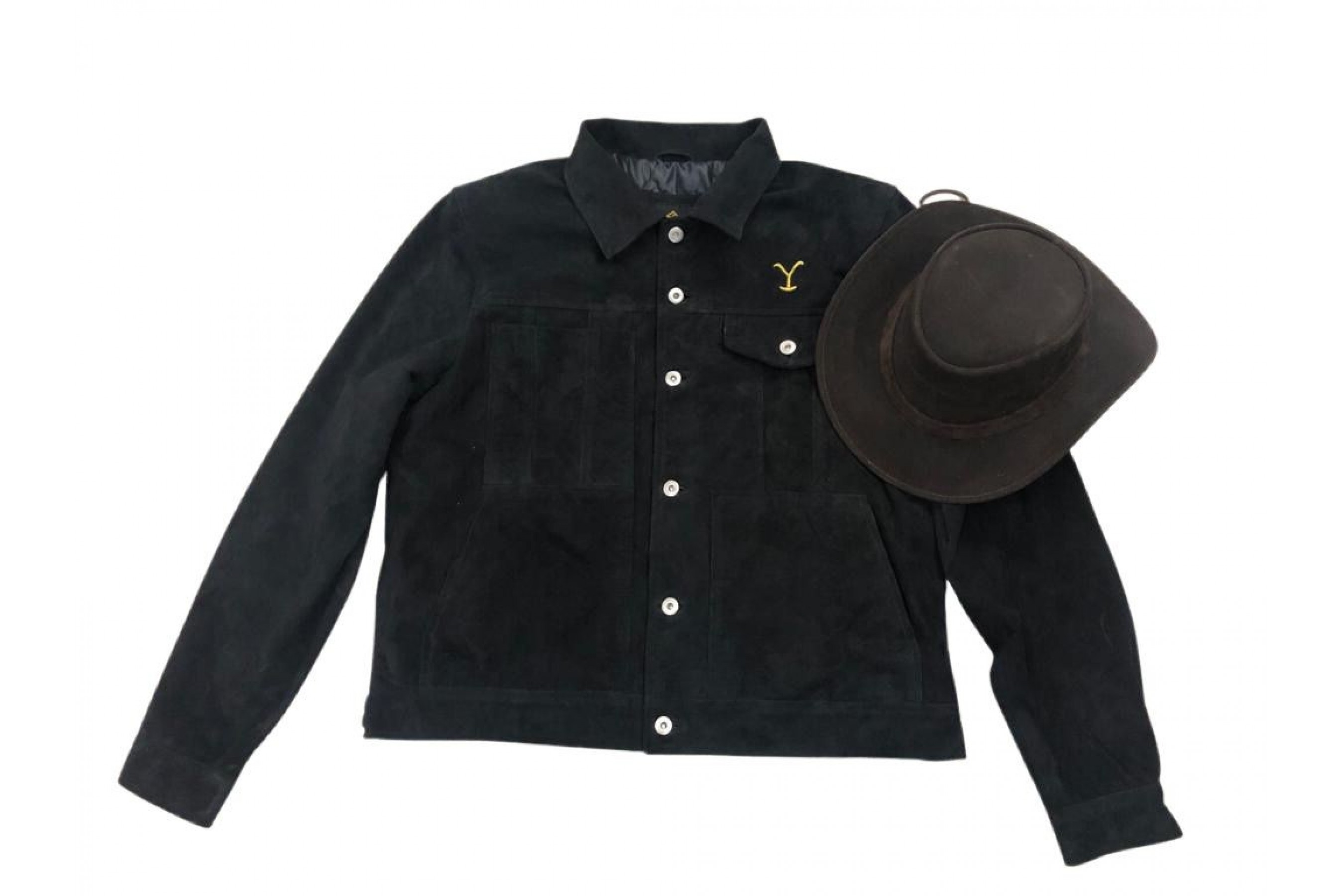 Yellowstone Season 5 Rip Wheeler Black Jacket and Hat