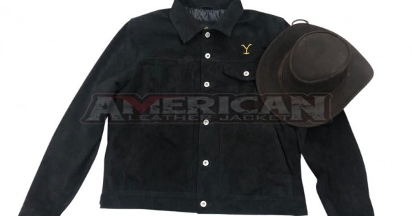 Yellowstone Season 5 Rip Wheeler Black Jacket and Hat