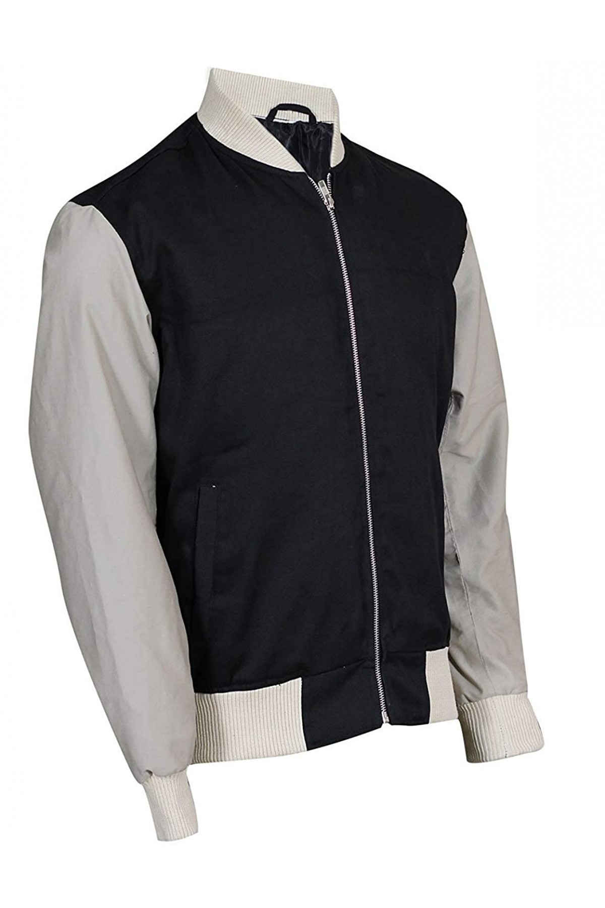 Baby Driver Ansel Elgort Bomber Varsity Jacket