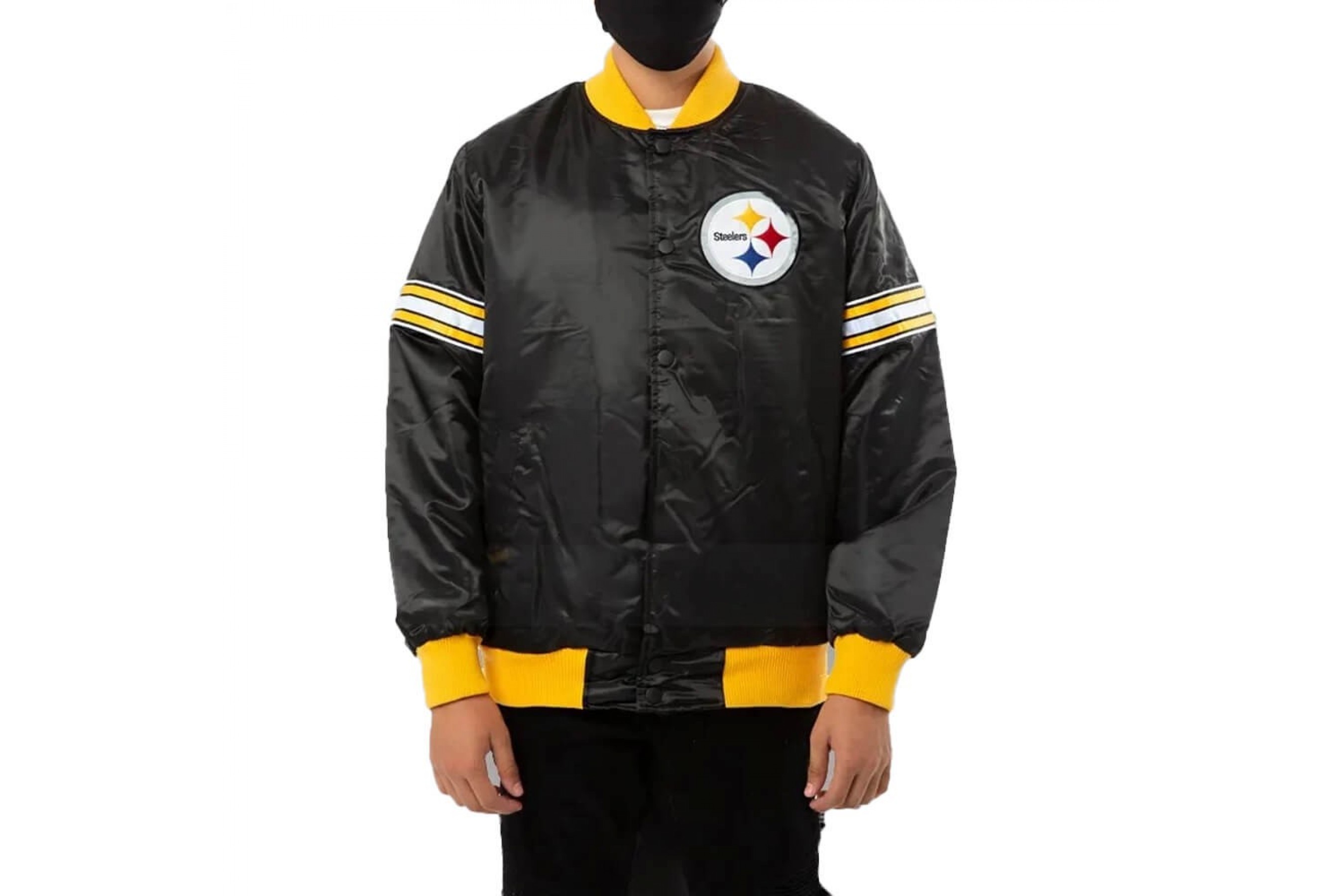 Snoop Dogg Back In The Game Steelers Black Varsity Jacket