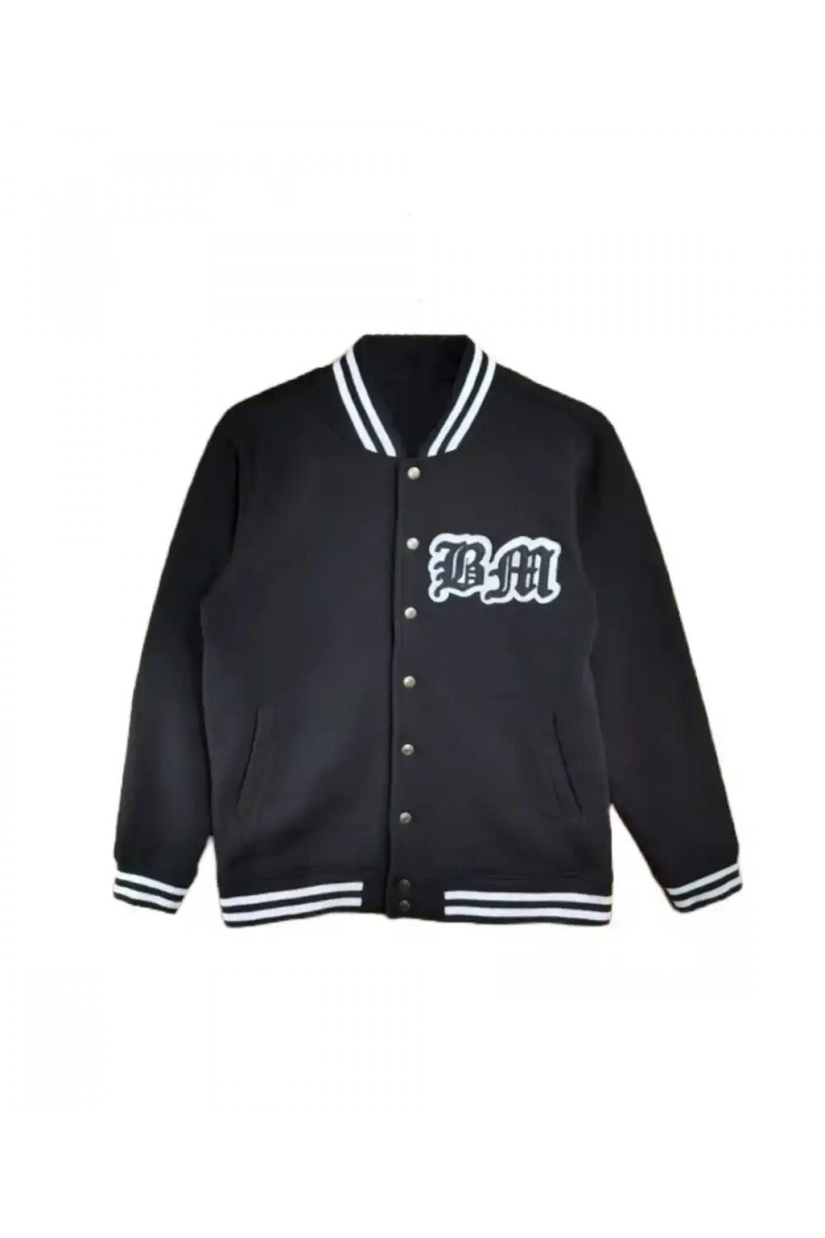 Bob Marley One Love Black Varsity Jacket