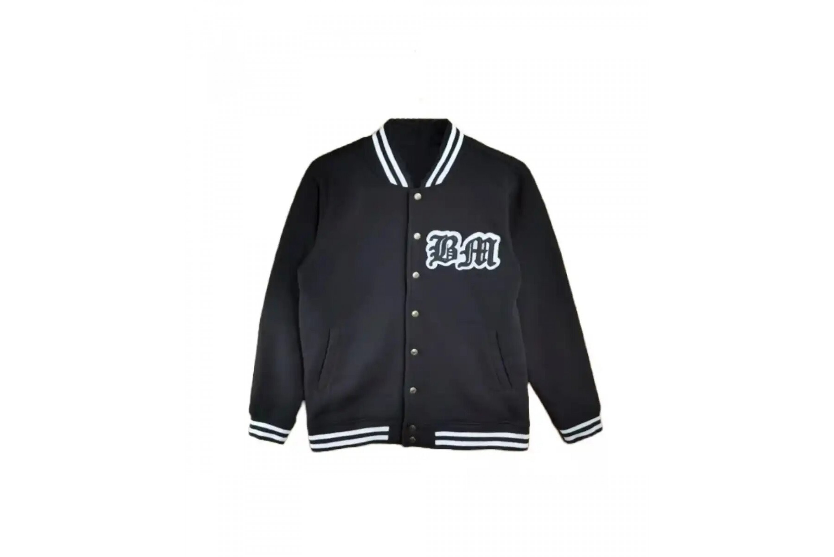 Bob Marley One Love Black Varsity Jacket