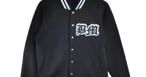 Bob Marley One Love Black Varsity Jacket