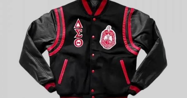 Delta Sigma Theta College Sorority Letterman Varsity Jacket