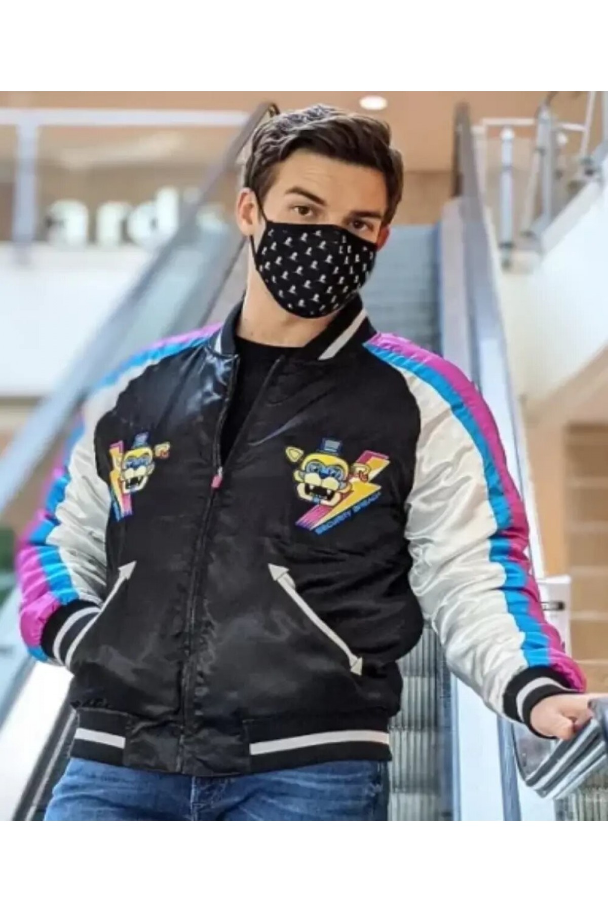 Fnaf Varsity Bomber Jacket