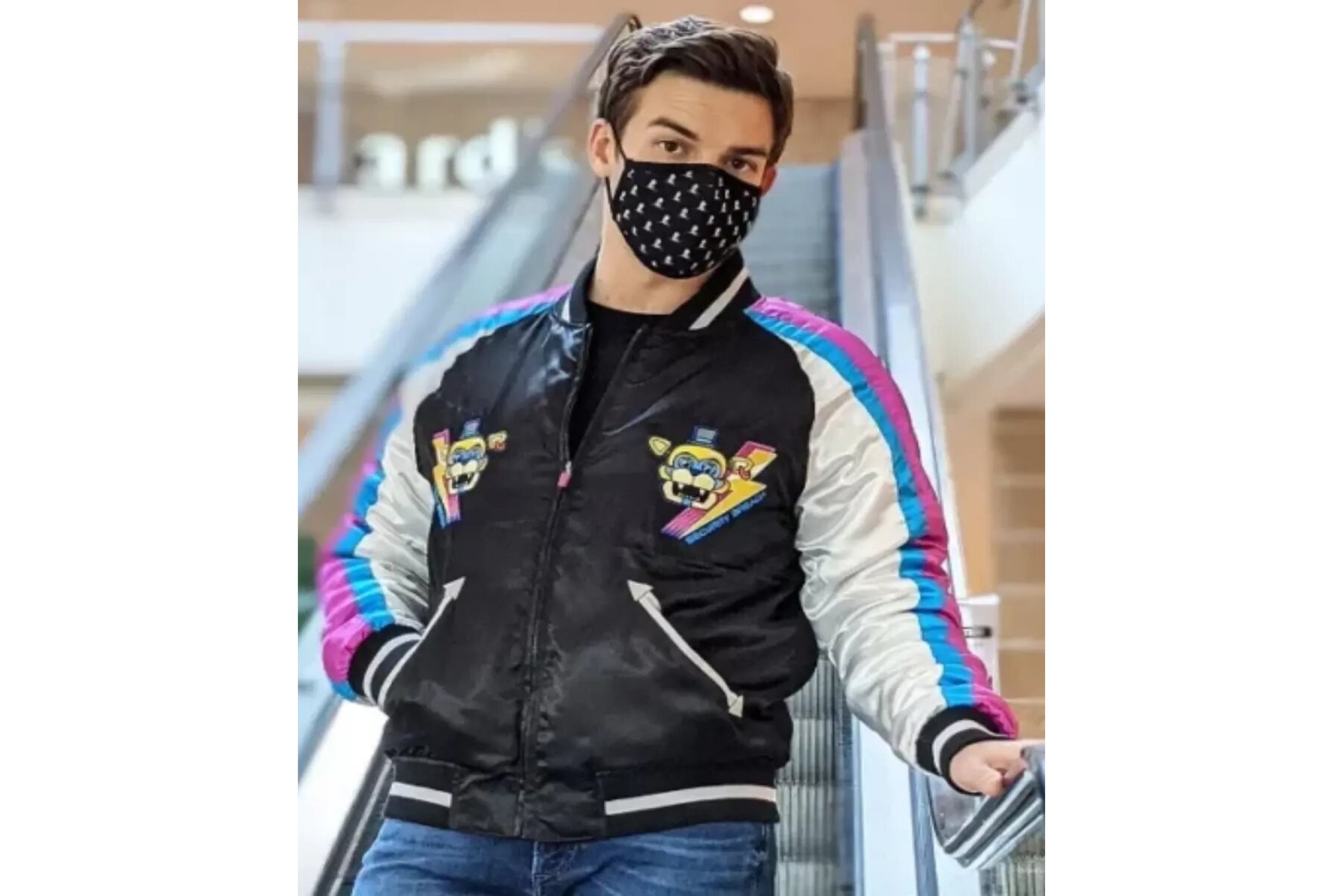 Fnaf Varsity Bomber Jacket