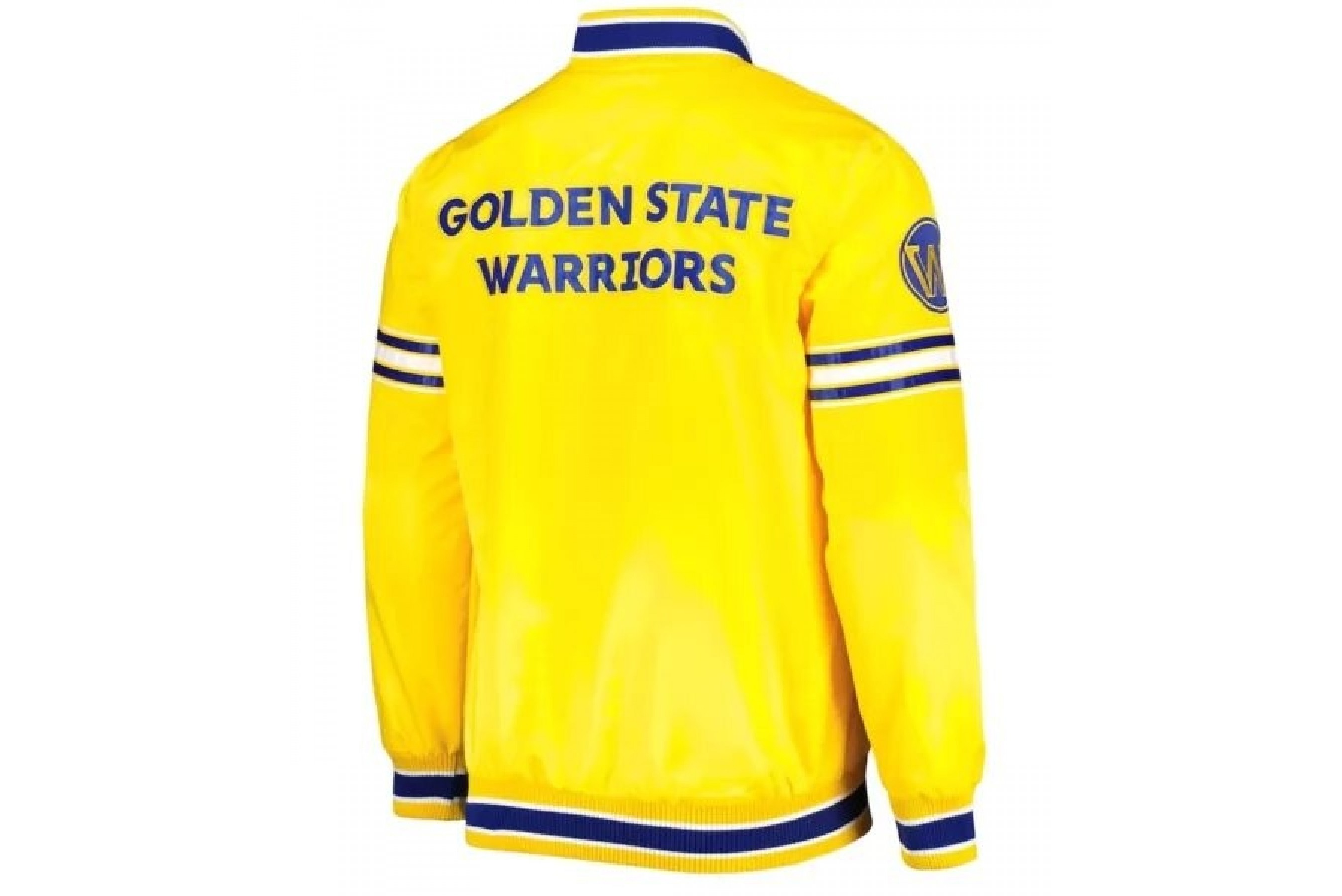 Golden State Warriors Starter Slider Satin Varsity Jacket