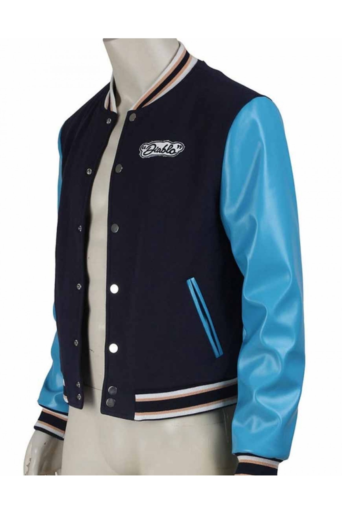 El Diablo Suicide Squad Jay Hernandez Letterman Jacket