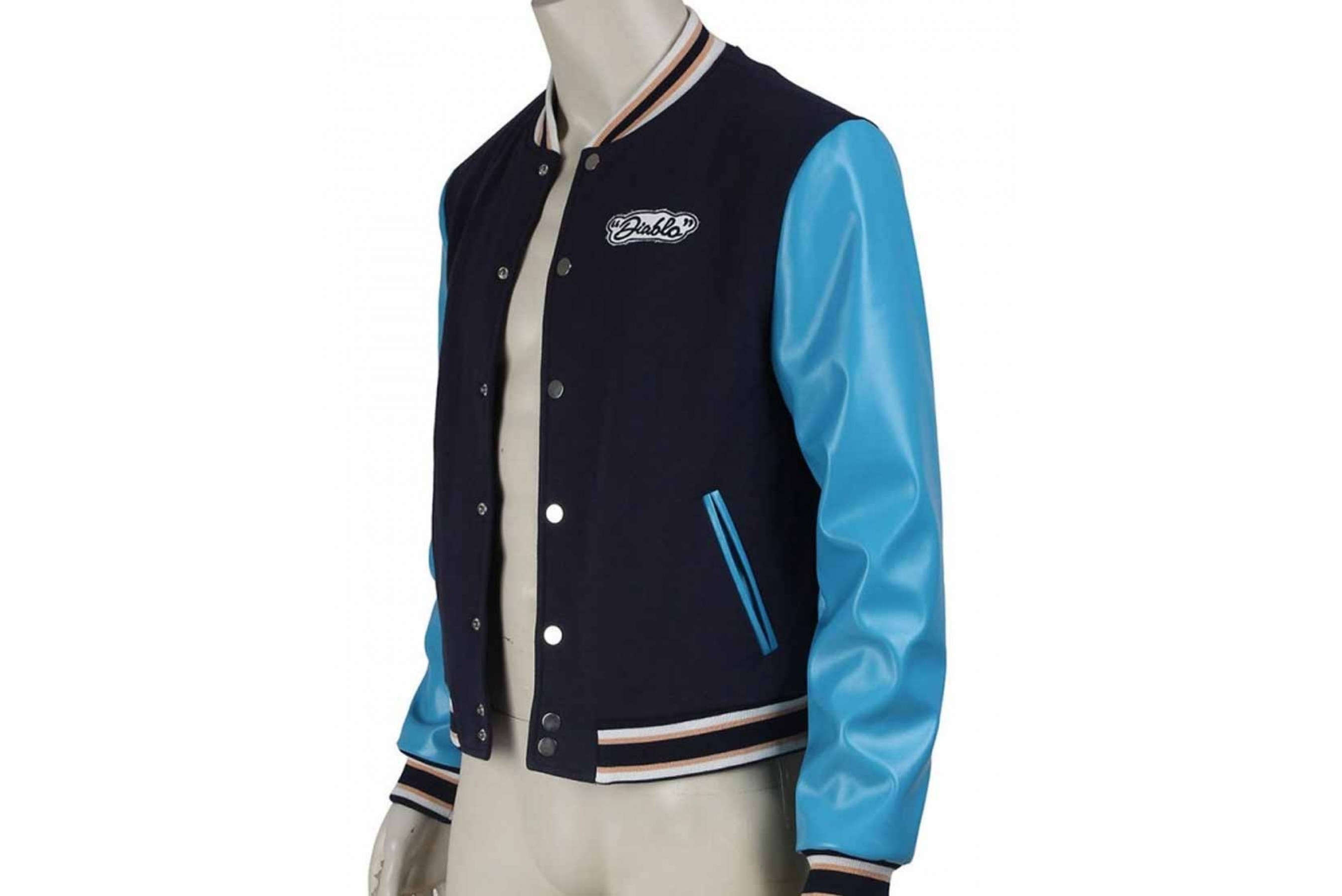 El Diablo Suicide Squad Jay Hernandez Letterman Jacket