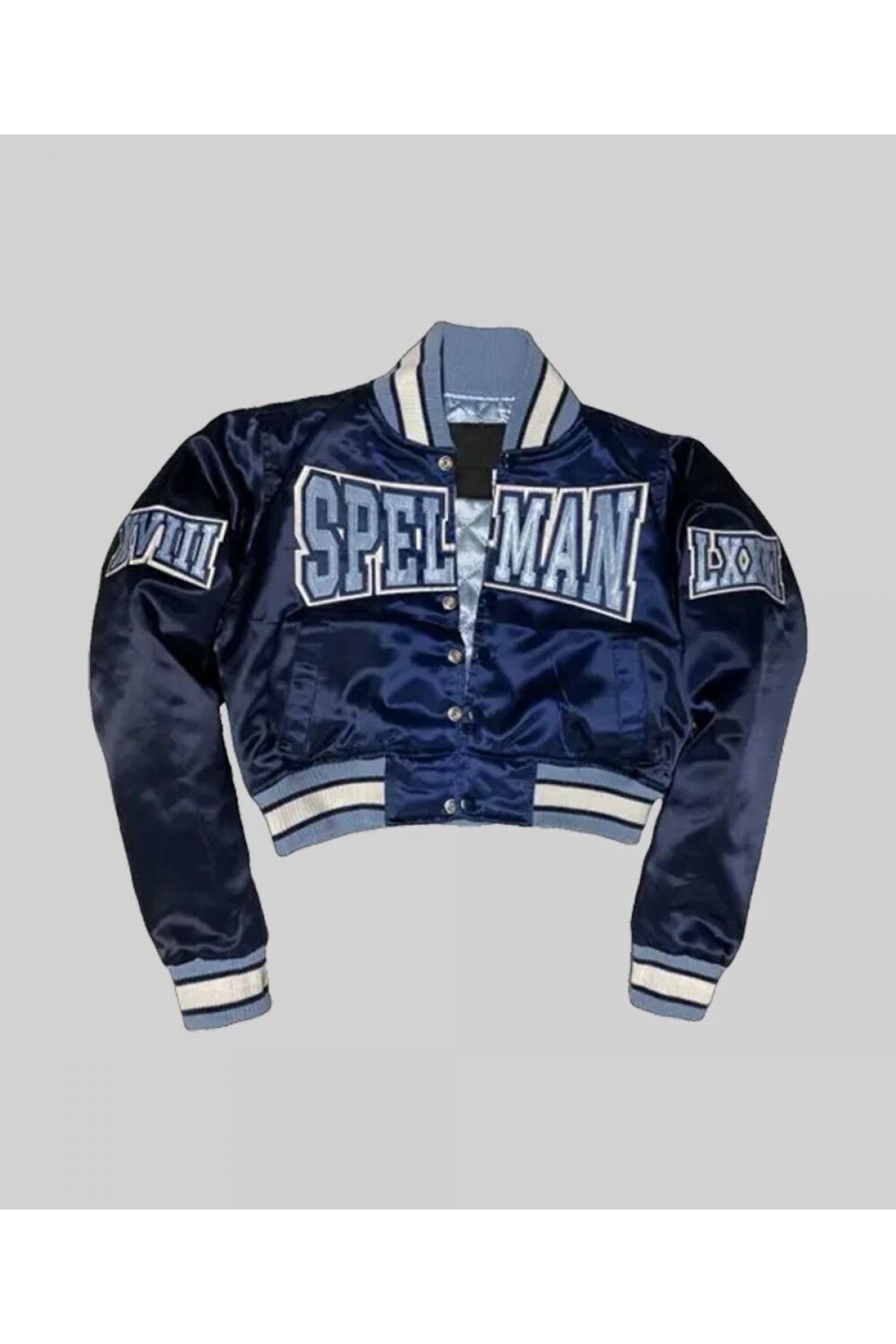 Spelman College Cropped Varsity Women’s Jacket