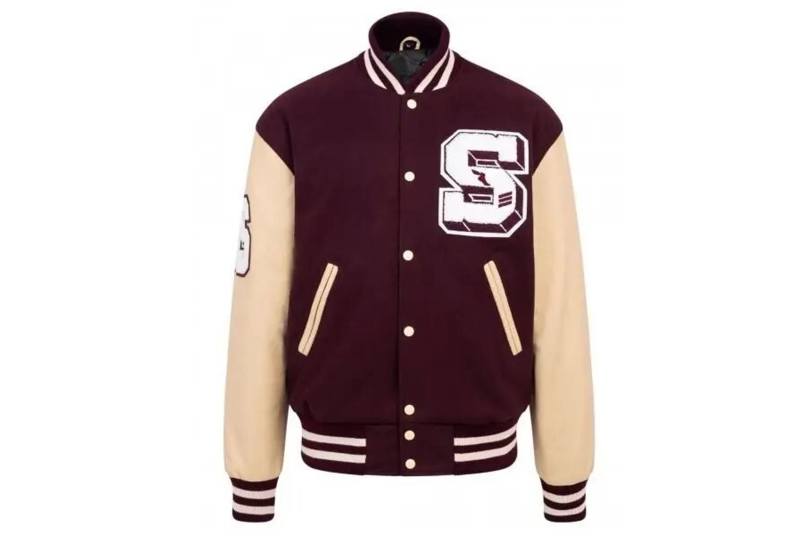 Stadium Panther Letterman Bomber Varsity Jacket