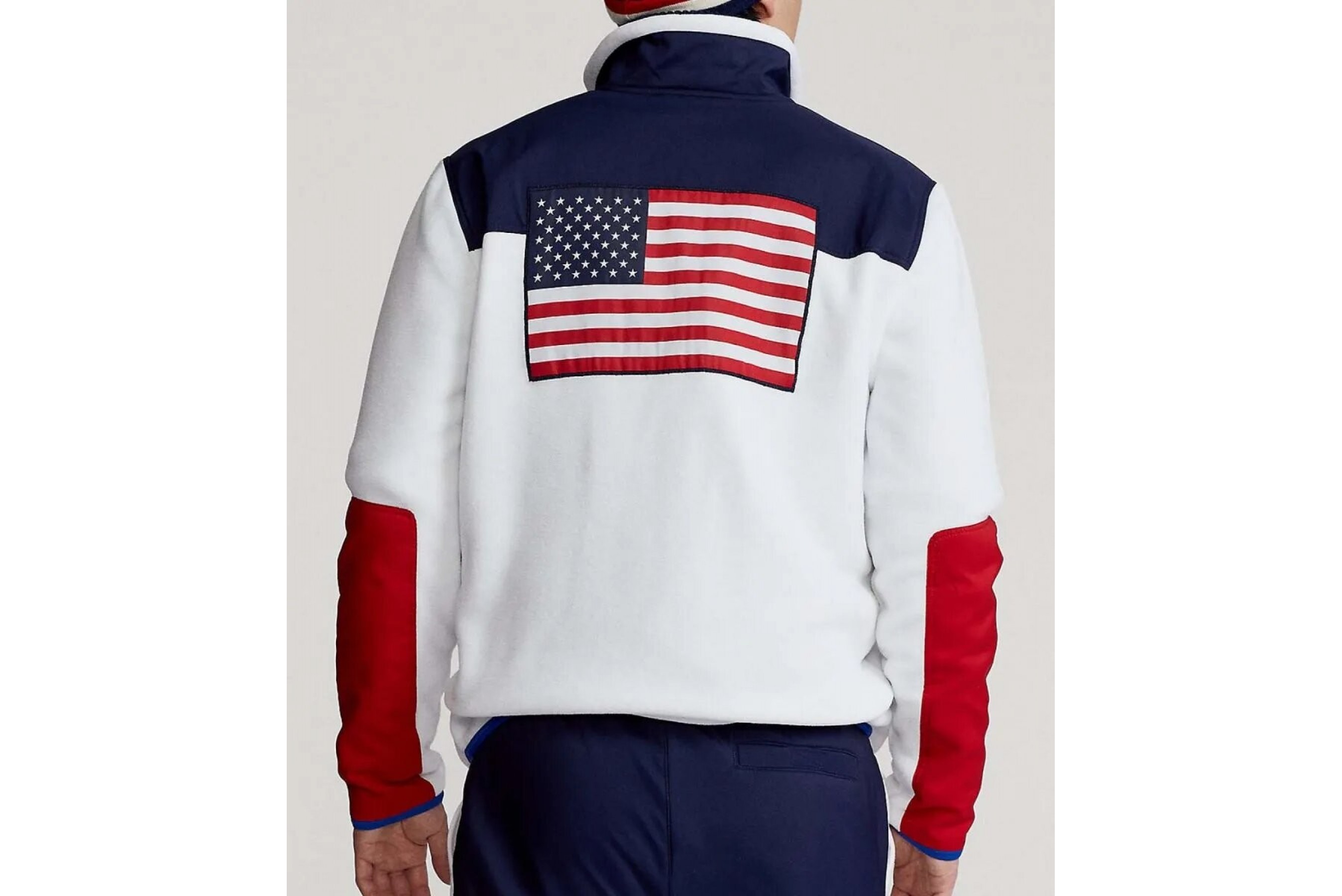 2022 Olympics Closing Ceremony Team USA Polyester Jacket