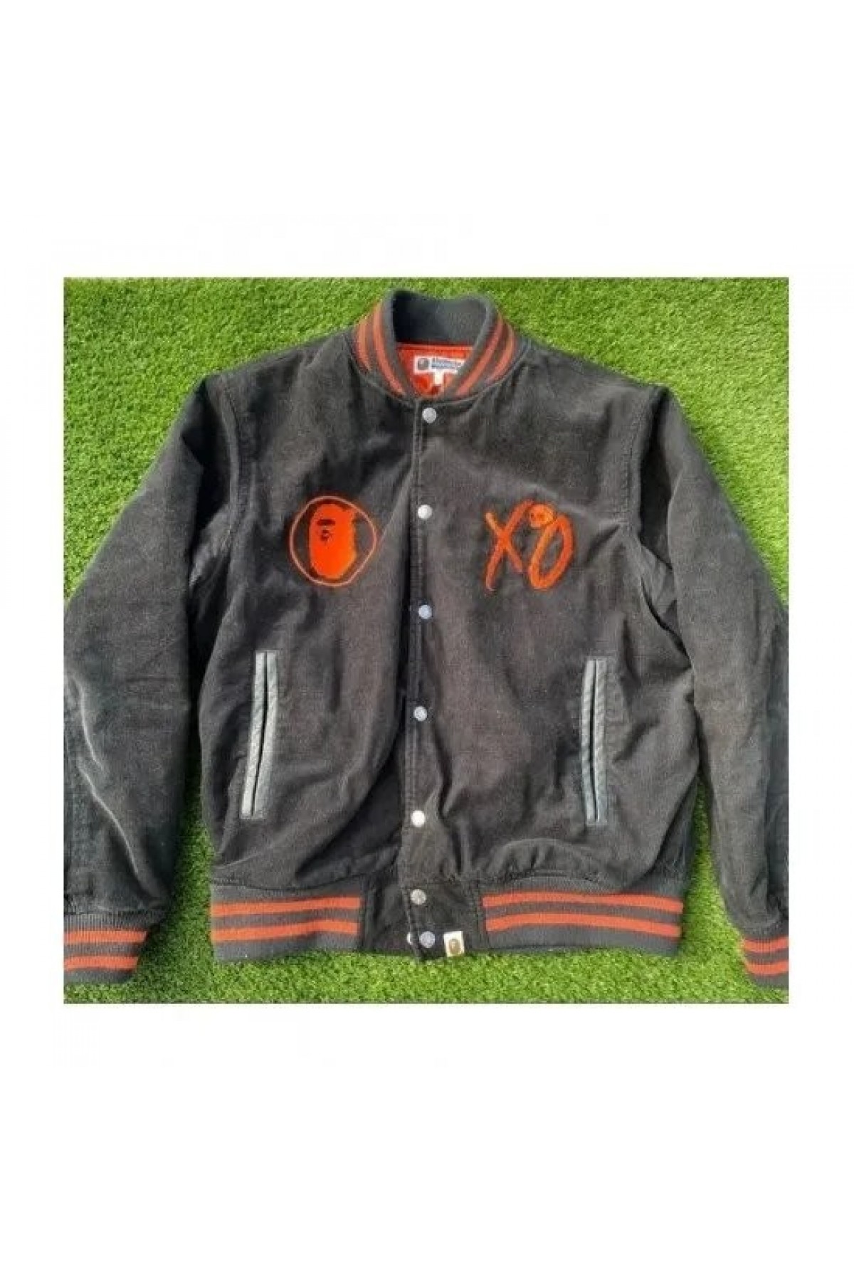 Bape A Bathing Ape XO Generals The Weeknd Varsity Jacket