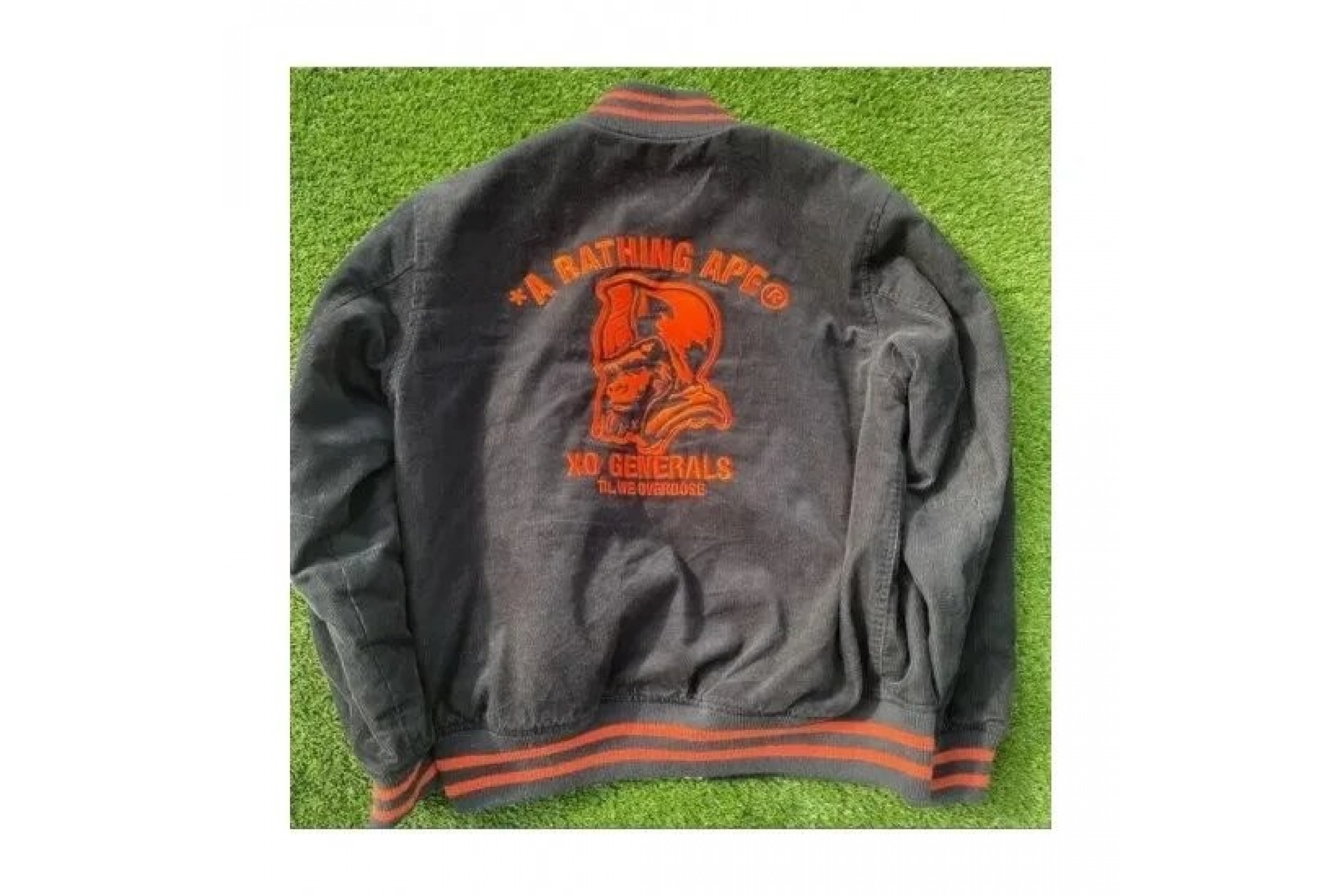 Bape A Bathing Ape XO Generals The Weeknd Varsity Jacket