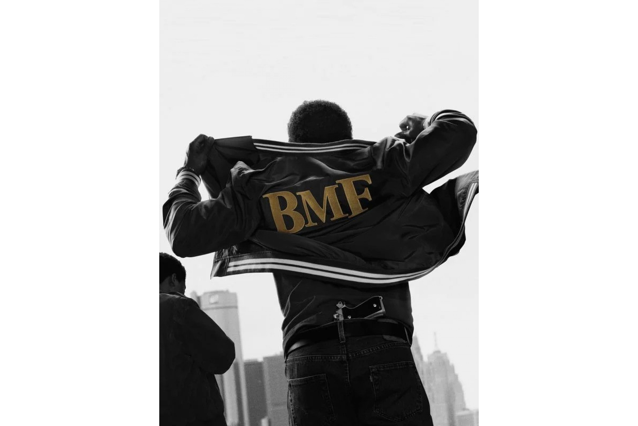 Black Mafia Family Demetrius Flenory Black Nylon Jacket