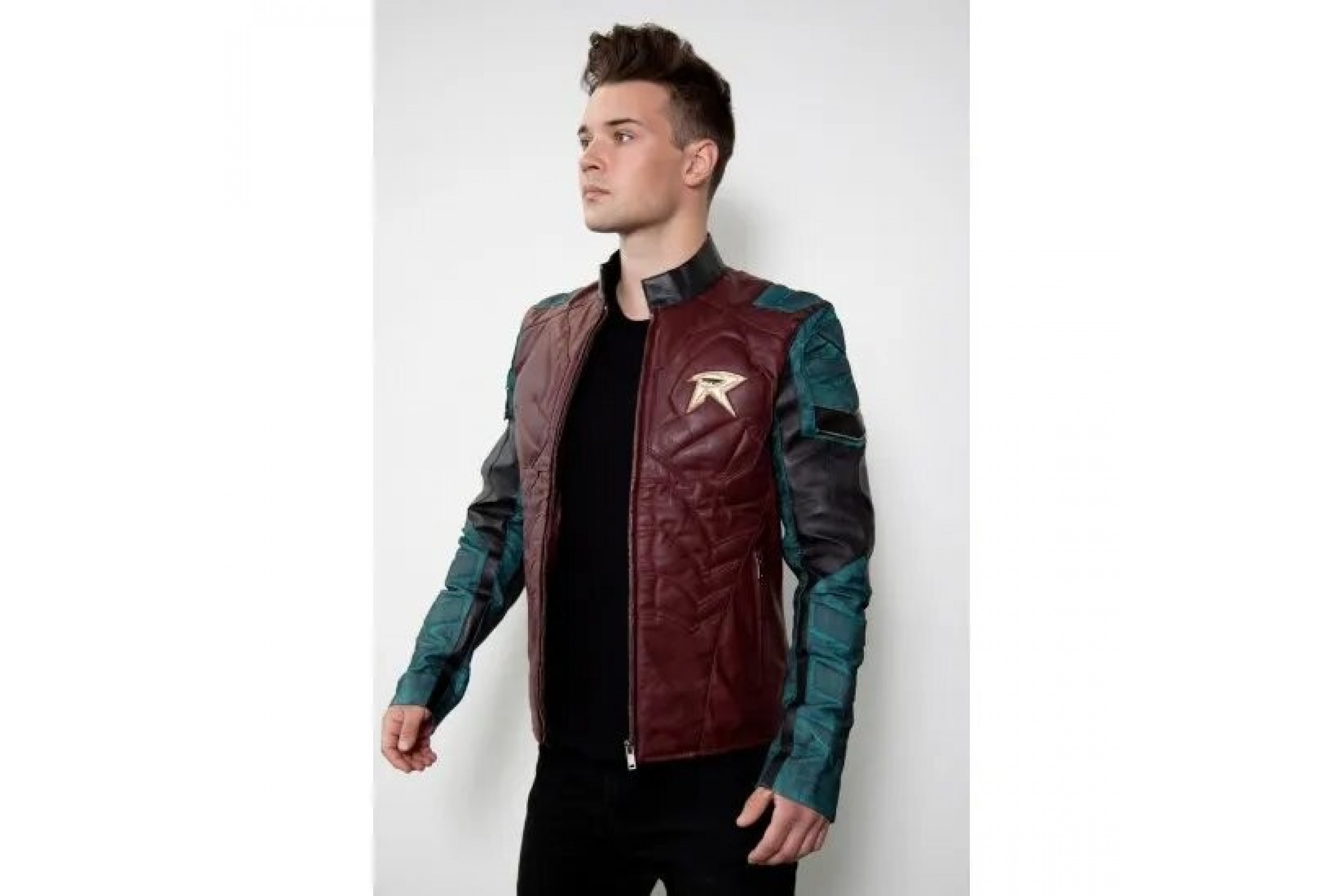 Brenton Thwaites Titans Robin Leather Jacket