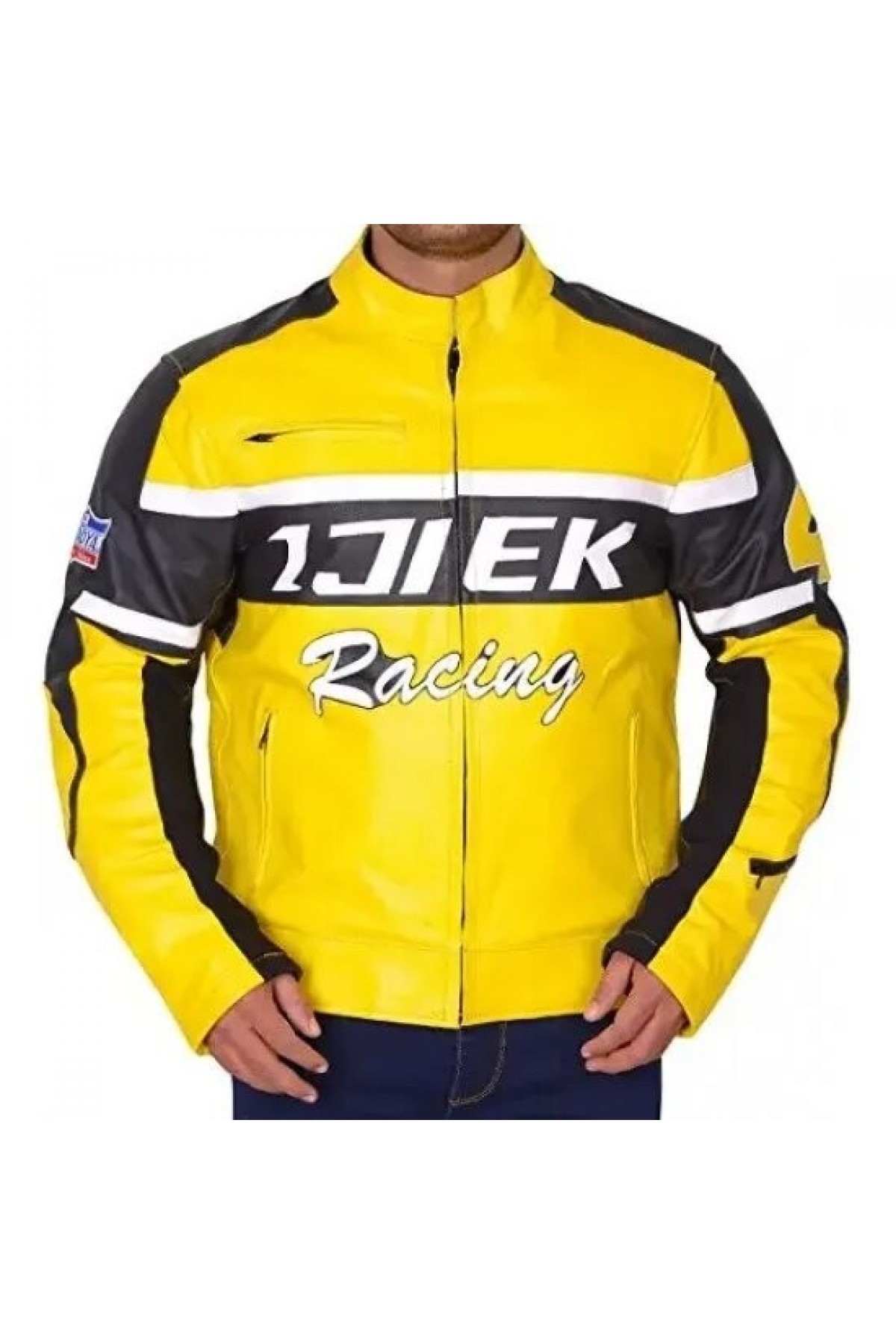 Dead Rising Chuck Greene Yellow Leather Jacket