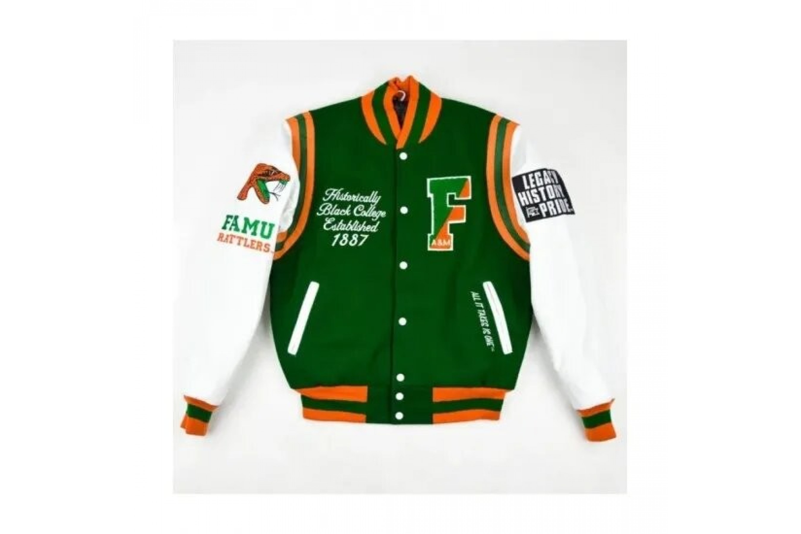 Florida A&M University Letterman Varsity Wool Jacket