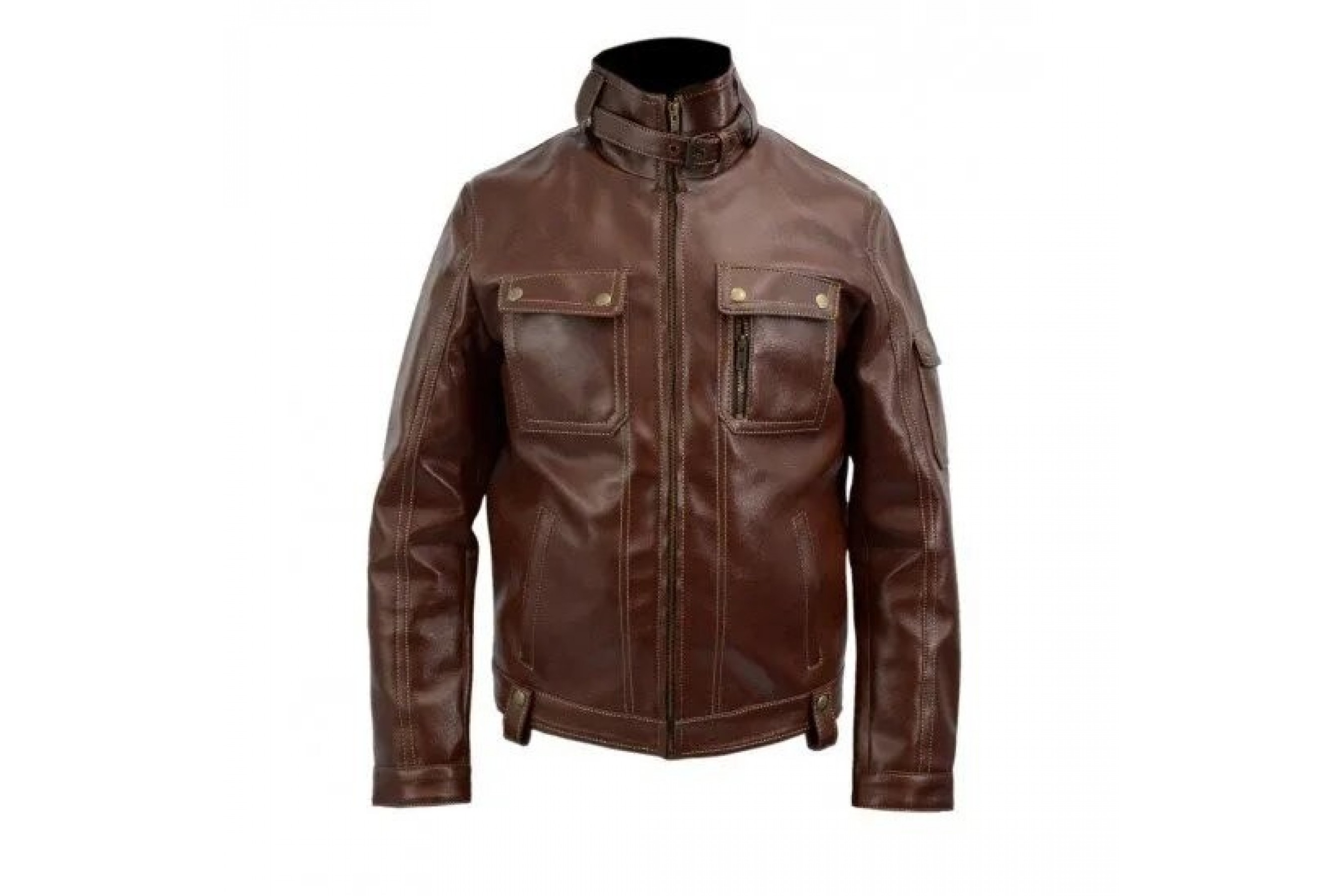 Gangster Kingdom Spade IV Chad Brown Leather Jacket