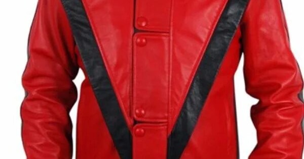 Michael Jackson Red Thriller Leather Jacket