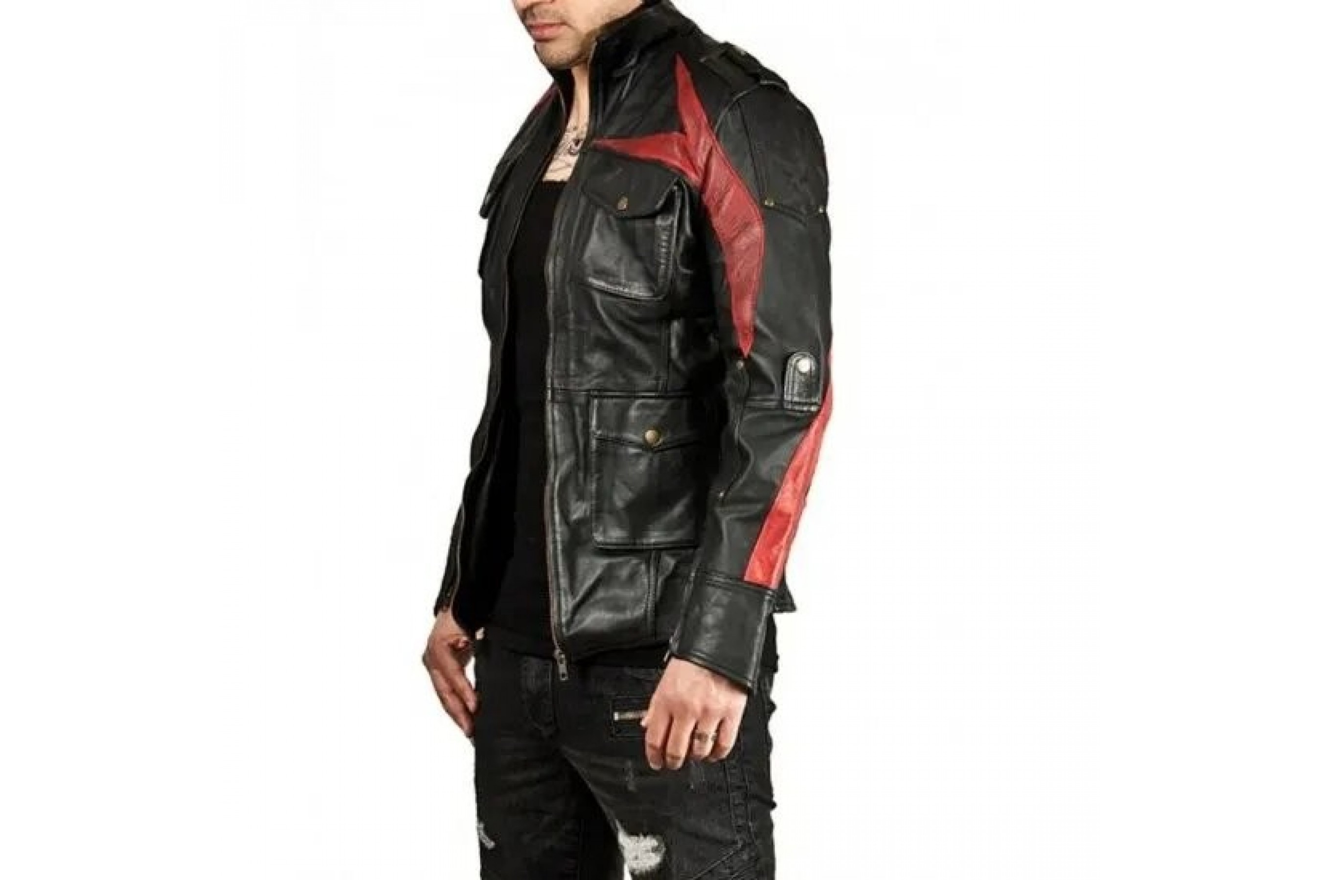 Prototype 2 James Heller Black Leather Jacket